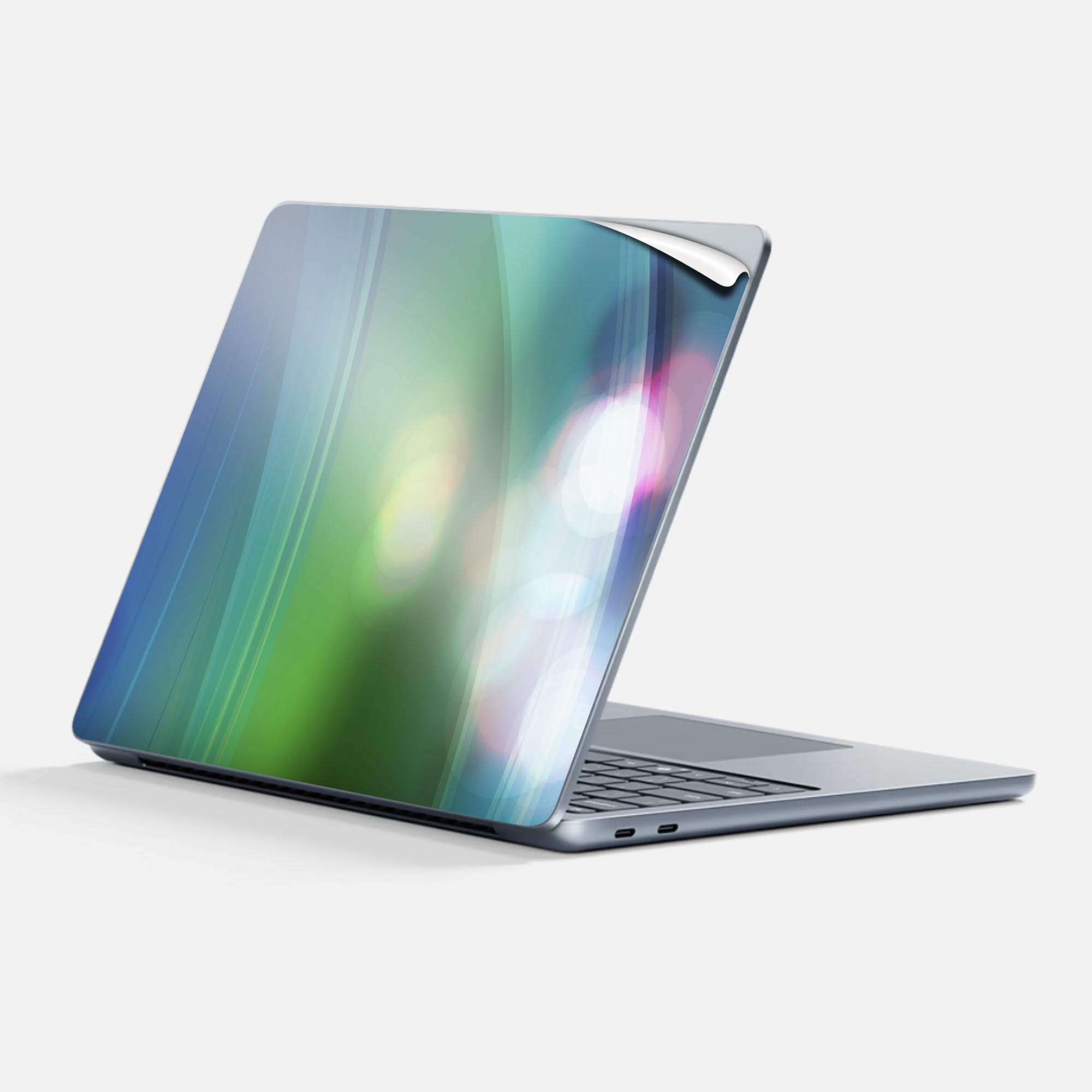 商品特徴・貼るだけでかんたん着せ替え、Surfac Laptop(第7世代) 13インチ 共通対応デザインスキンシール・高精細プリントで写真と遜色のない仕上がり！半光沢シートでしっとりツヤのある表現力・ちょっとしたすり傷からSurface本...