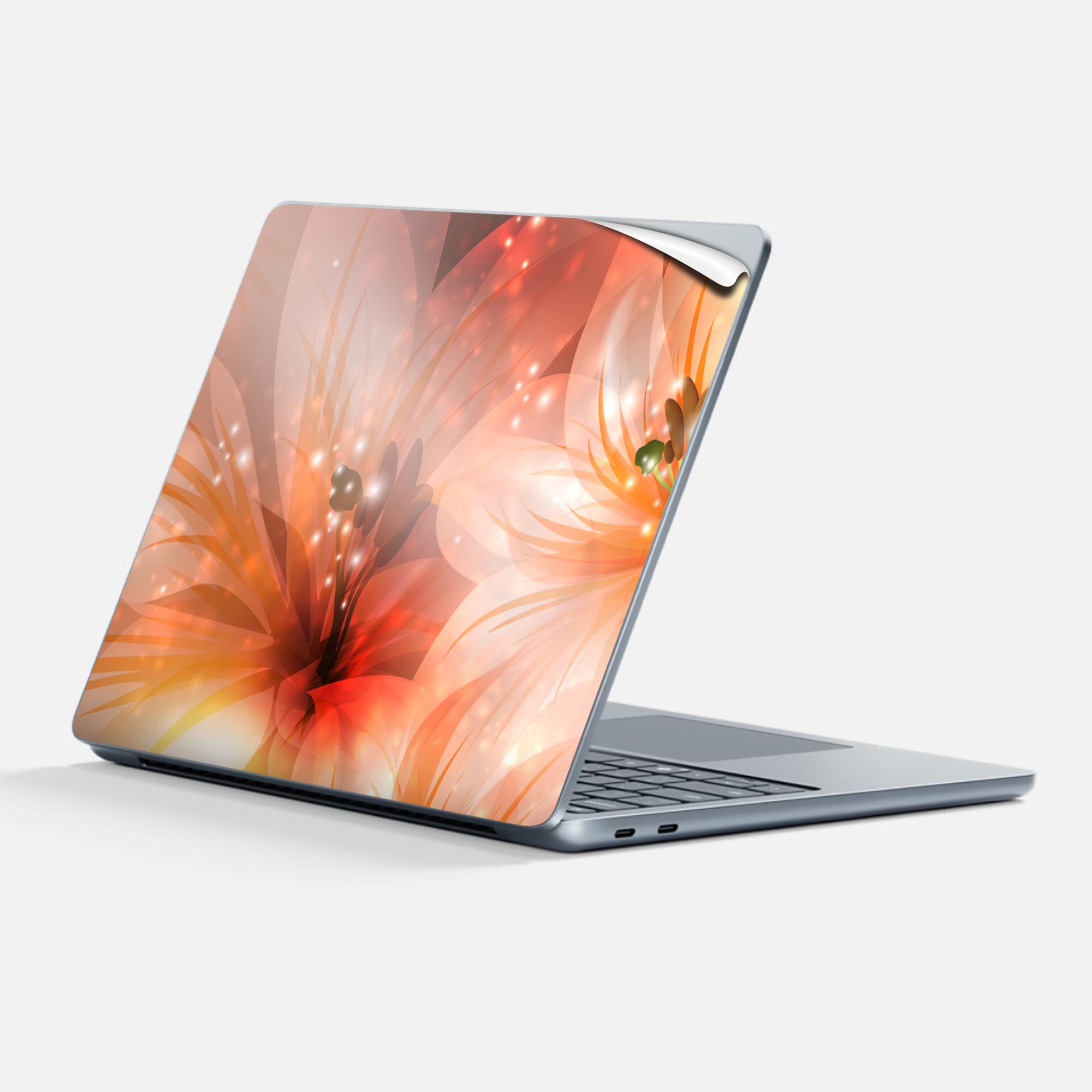 商品特徴・貼るだけでかんたん着せ替え、Surfac Laptop(第7世代) 13インチ 共通対応デザインスキンシール・高精細プリントで写真と遜色のない仕上がり！半光沢シートでしっとりツヤのある表現力・ちょっとしたすり傷からSurface本...