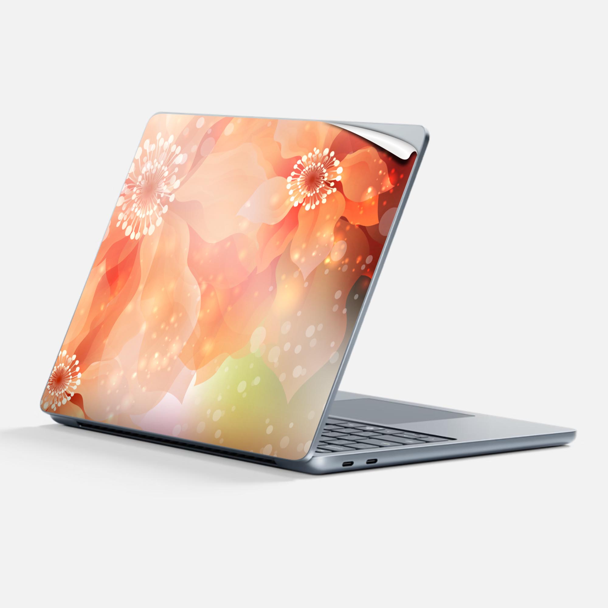 商品特徴・貼るだけでかんたん着せ替え、Surfac Laptop(第7世代) 13インチ 共通対応デザインスキンシール・高精細プリントで写真と遜色のない仕上がり！半光沢シートでしっとりツヤのある表現力・ちょっとしたすり傷からSurface本...