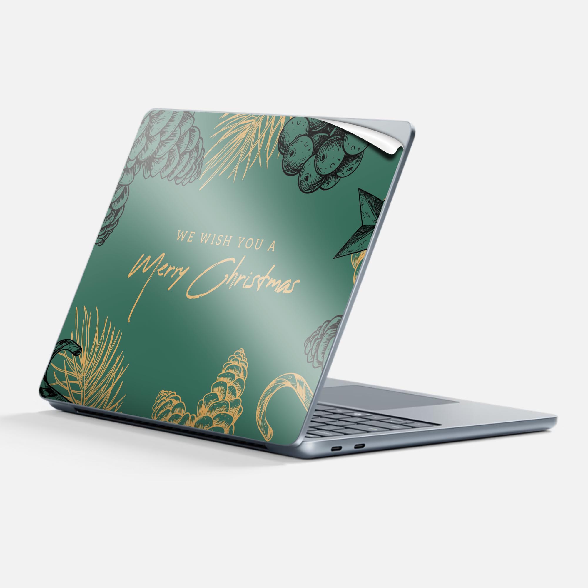 商品特徴・貼るだけでかんたん着せ替え、Surfac Laptop(第7世代) 13インチ 共通対応デザインスキンシール・高精細プリントで写真と遜色のない仕上がり！半光沢シートでしっとりツヤのある表現力・ちょっとしたすり傷からSurface本...