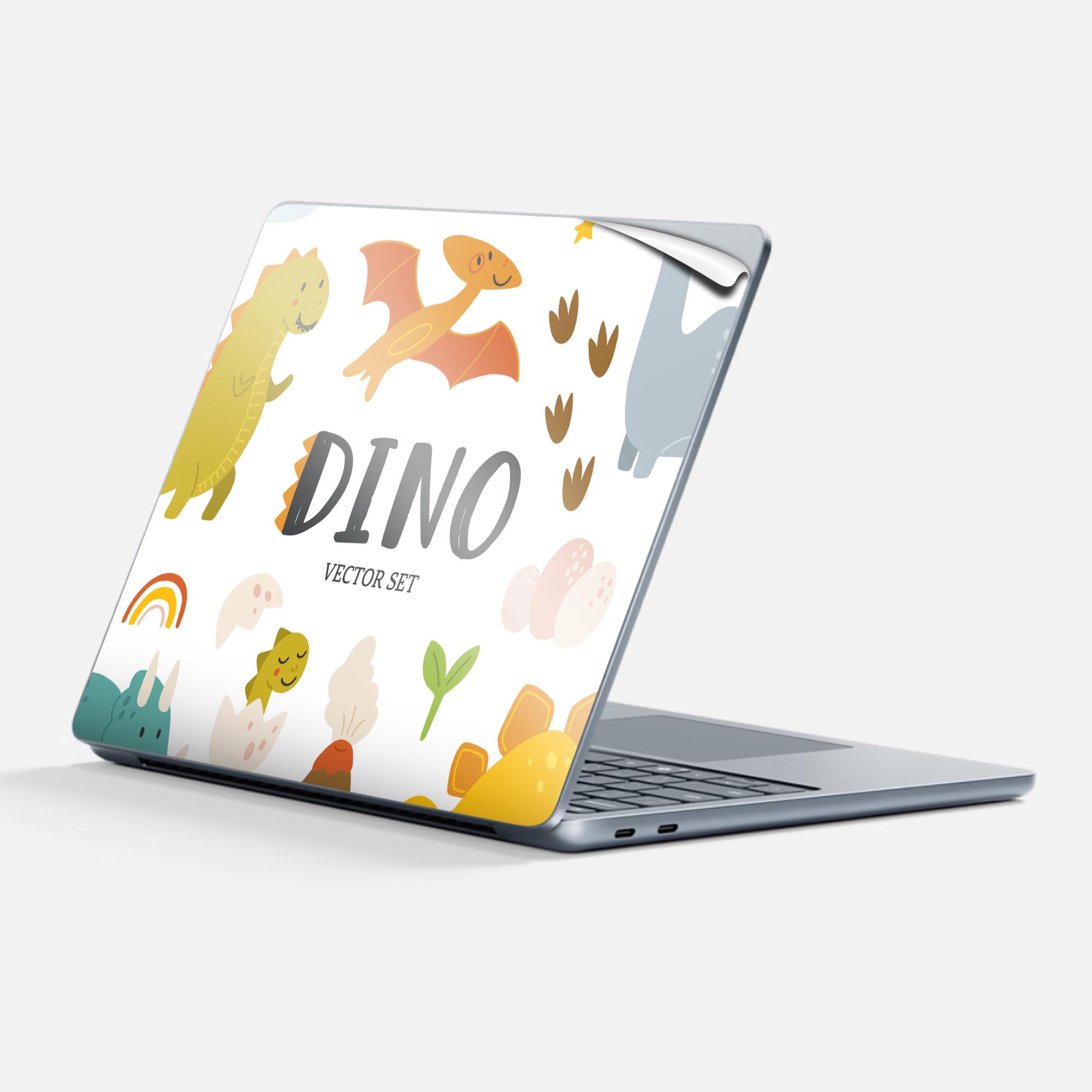 商品特徴・貼るだけでかんたん着せ替え、Surfac Laptop(第7世代) 13インチ 共通対応デザインスキンシール・高精細プリントで写真と遜色のない仕上がり！半光沢シートでしっとりツヤのある表現力・ちょっとしたすり傷からSurface本...