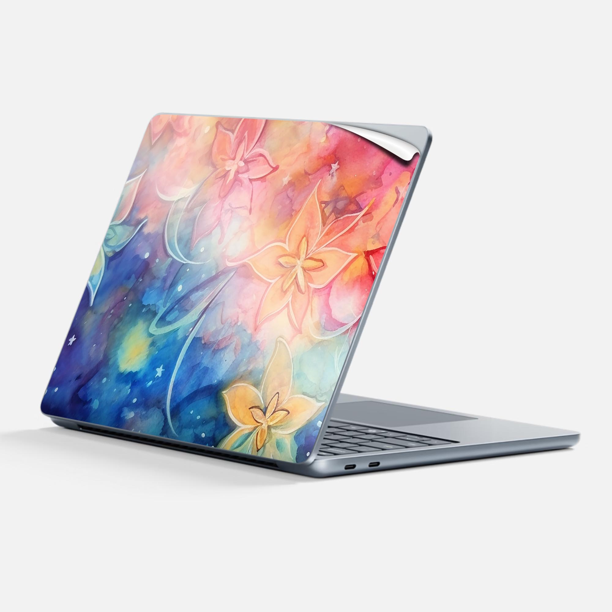 商品特徴・貼るだけでかんたん着せ替え、Surfac Laptop(第7世代) 13インチ 共通対応デザインスキンシール・高精細プリントで写真と遜色のない仕上がり！半光沢シートでしっとりツヤのある表現力・ちょっとしたすり傷からSurface本...