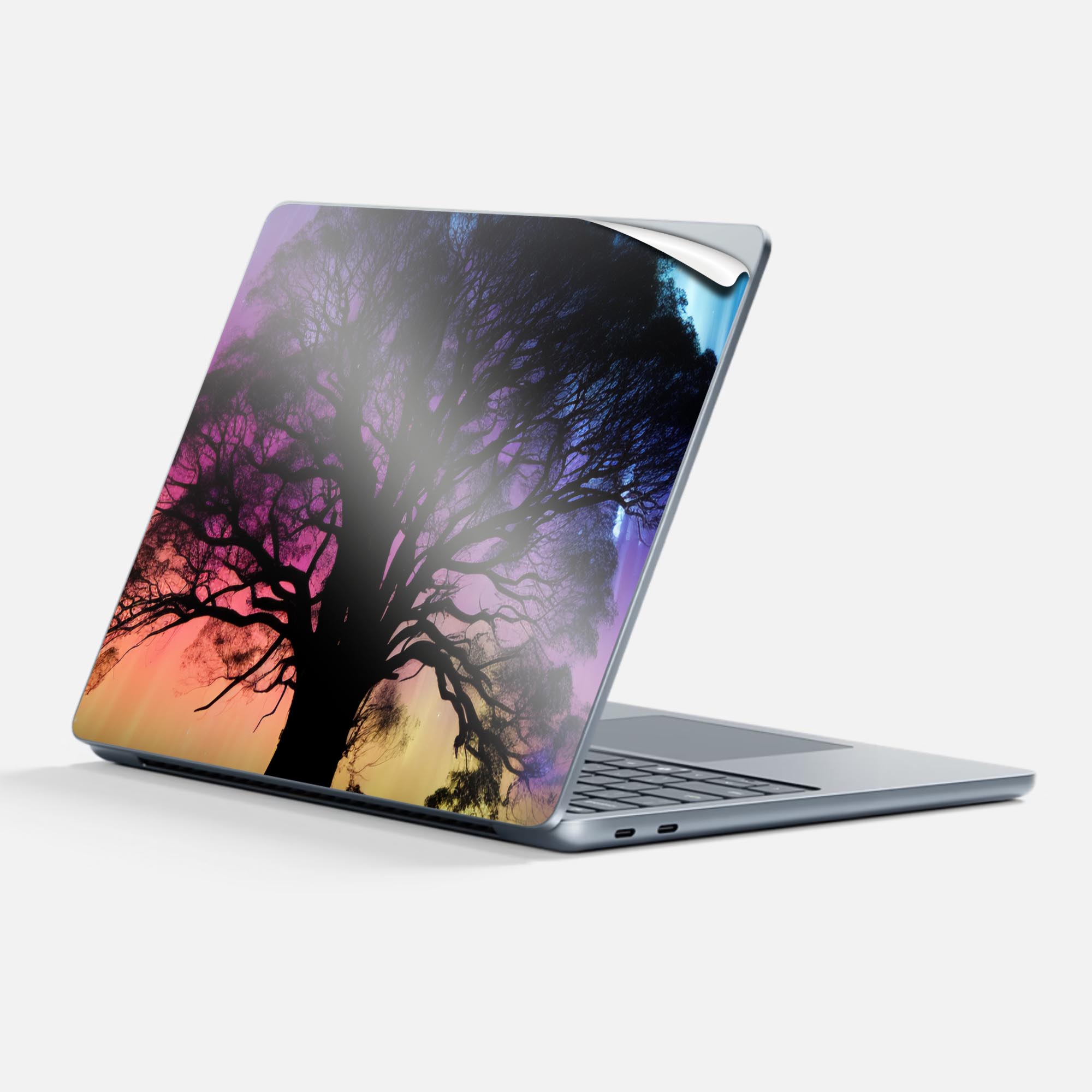 商品特徴・貼るだけでかんたん着せ替え、Surfac Laptop(第7世代) 13インチ 共通対応デザインスキンシール・高精細プリントで写真と遜色のない仕上がり！半光沢シートでしっとりツヤのある表現力・ちょっとしたすり傷からSurface本...