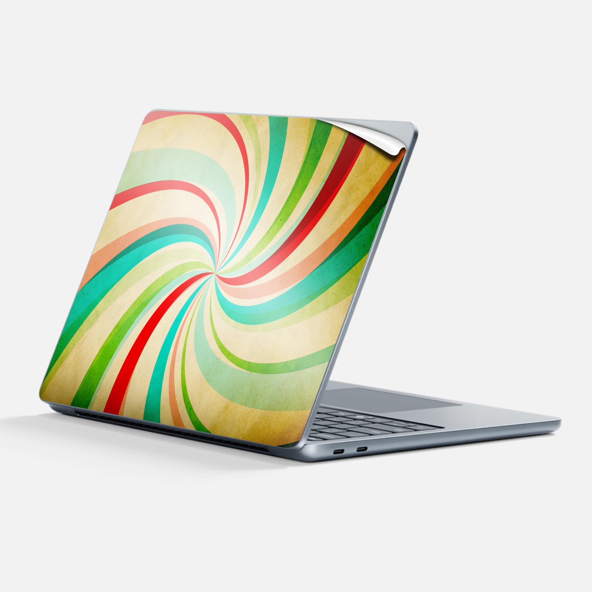 商品特徴・貼るだけでかんたん着せ替え、Surfac Laptop(第7世代) 13インチ 共通対応デザインスキンシール・高精細プリントで写真と遜色のない仕上がり！半光沢シートでしっとりツヤのある表現力・ちょっとしたすり傷からSurface本...