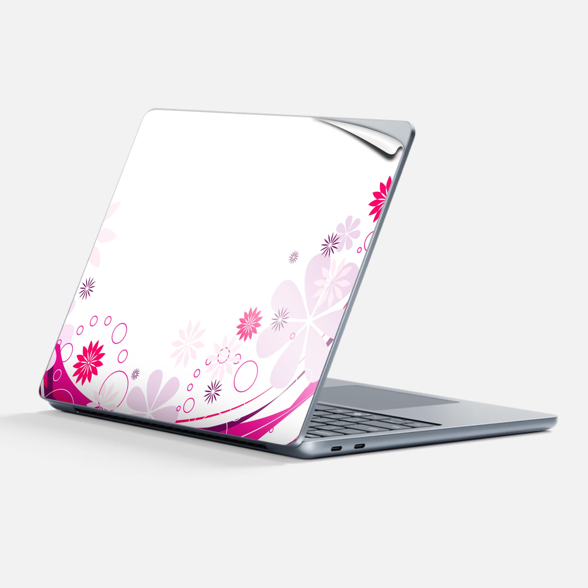 商品特徴・貼るだけでかんたん着せ替え、Surfac Laptop(第7世代) 13インチ 共通対応デザインスキンシール・高精細プリントで写真と遜色のない仕上がり！半光沢シートでしっとりツヤのある表現力・ちょっとしたすり傷からSurface本...