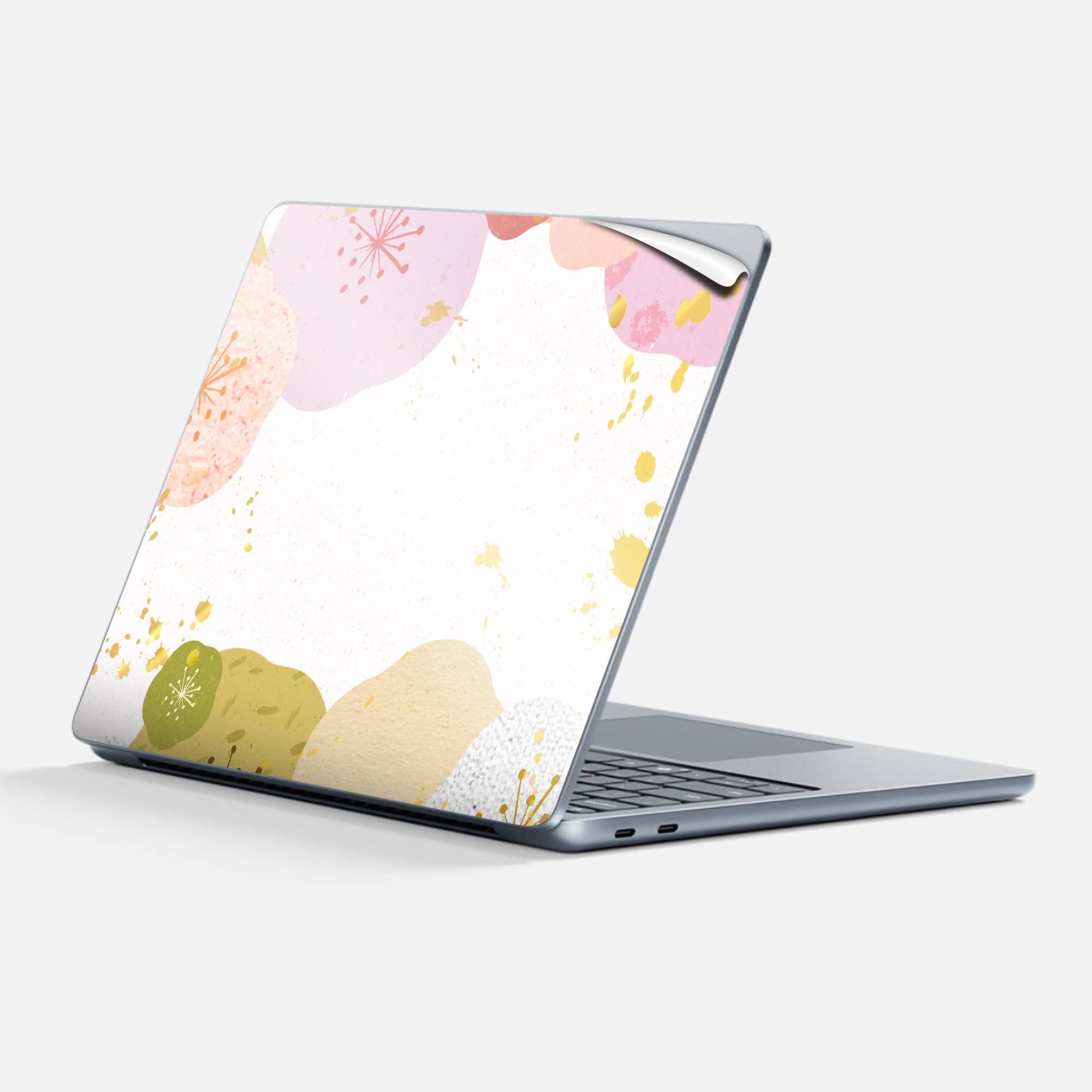 商品特徴・貼るだけでかんたん着せ替え、Surfac Laptop(第7世代) 13インチ 共通対応デザインスキンシール・高精細プリントで写真と遜色のない仕上がり！半光沢シートでしっとりツヤのある表現力・ちょっとしたすり傷からSurface本...