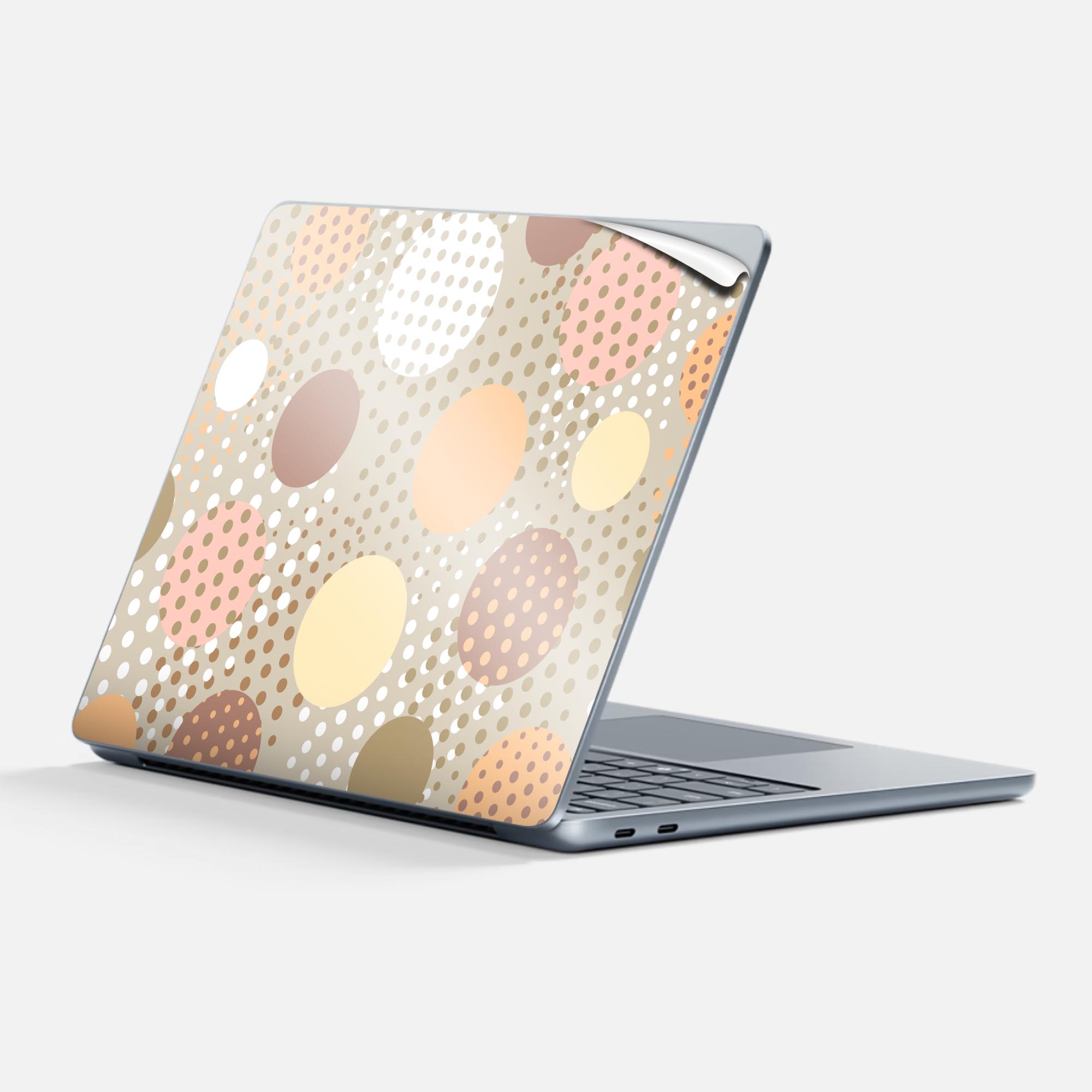 商品特徴・貼るだけでかんたん着せ替え、Surfac Laptop(第7世代) 13インチ 共通対応デザインスキンシール・高精細プリントで写真と遜色のない仕上がり！半光沢シートでしっとりツヤのある表現力・ちょっとしたすり傷からSurface本...