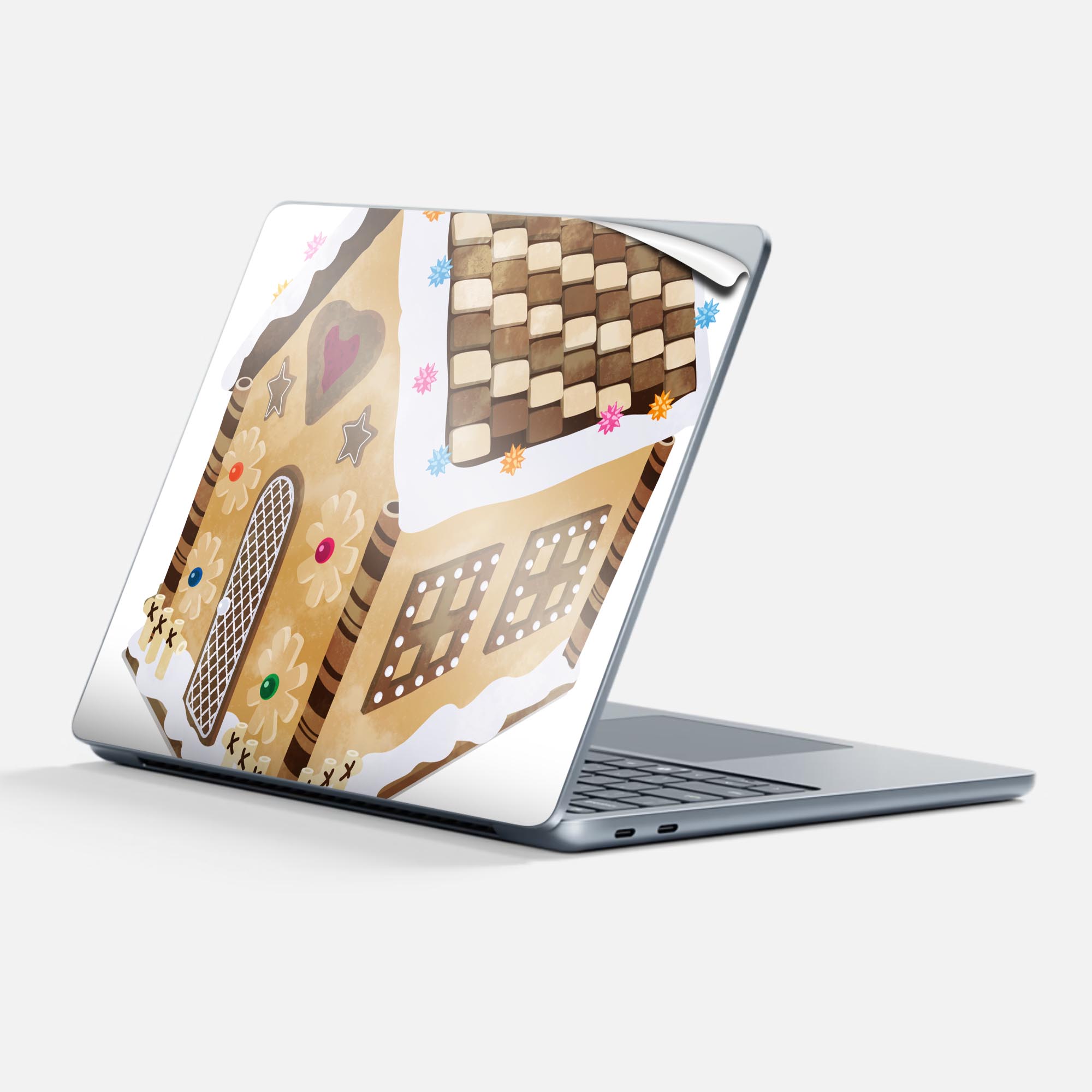 商品特徴・貼るだけでかんたん着せ替え、Surfac Laptop(第7世代) 13インチ 共通対応デザインスキンシール・高精細プリントで写真と遜色のない仕上がり！半光沢シートでしっとりツヤのある表現力・ちょっとしたすり傷からSurface本...