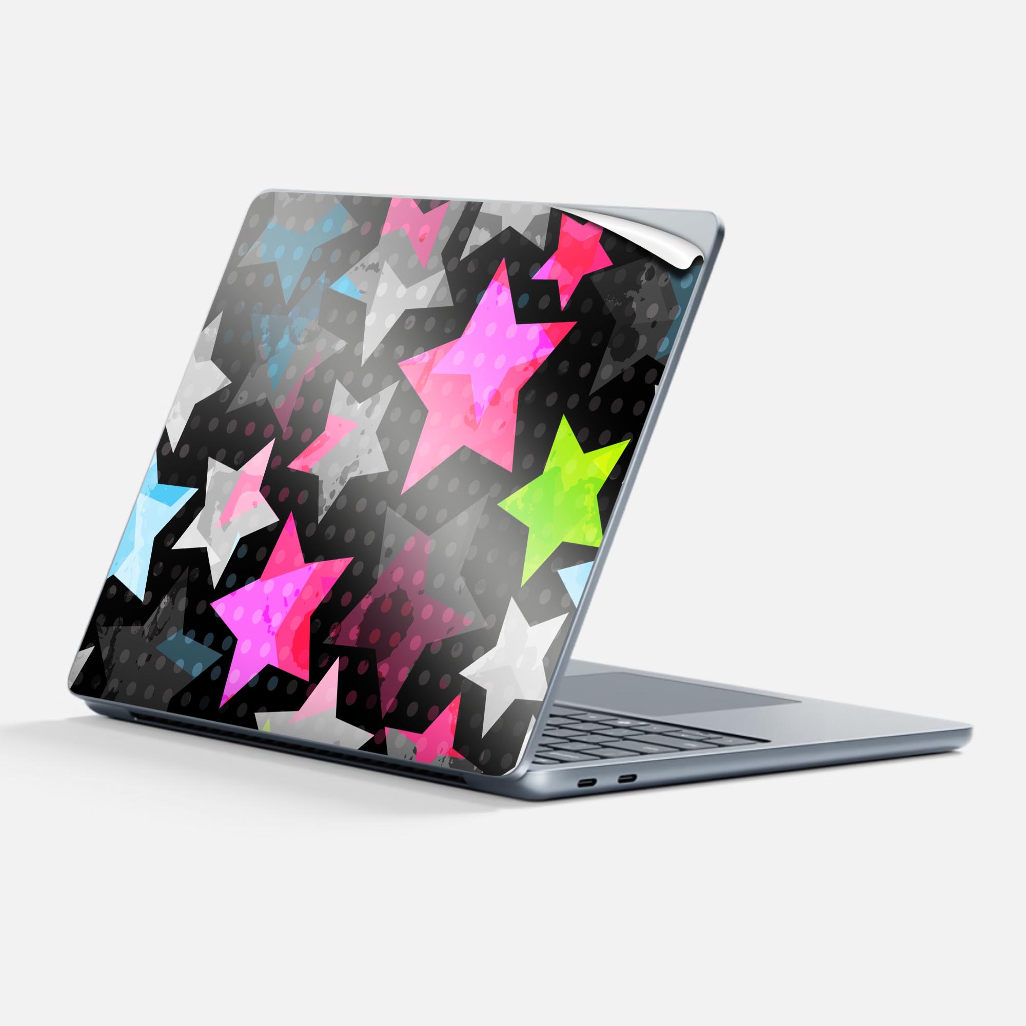 商品特徴・貼るだけでかんたん着せ替え、Surfac Laptop(第7世代) 13インチ 共通対応デザインスキンシール・高精細プリントで写真と遜色のない仕上がり！半光沢シートでしっとりツヤのある表現力・ちょっとしたすり傷からSurface本...