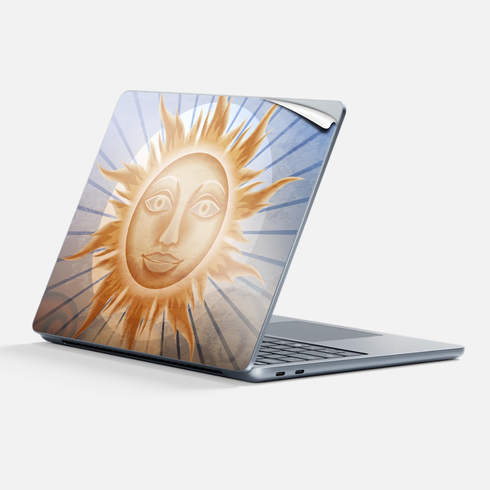 商品特徴・貼るだけでかんたん着せ替え、Surfac Laptop(第7世代) 13インチ 共通対応デザインスキンシール・高精細プリントで写真と遜色のない仕上がり！半光沢シートでしっとりツヤのある表現力・ちょっとしたすり傷からSurface本...
