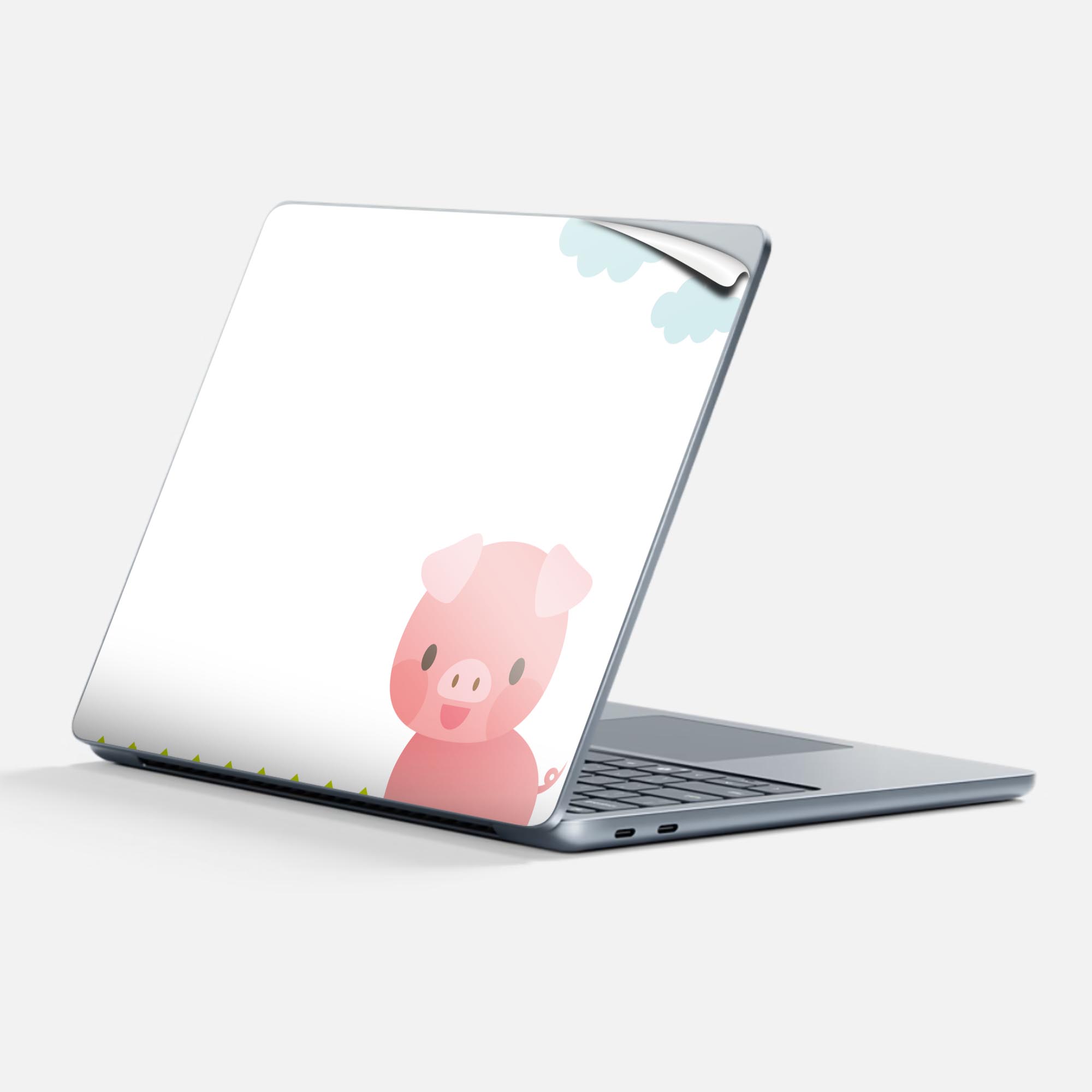 商品特徴・貼るだけでかんたん着せ替え、Surfac Laptop(第7世代) 13インチ 共通対応デザインスキンシール・高精細プリントで写真と遜色のない仕上がり！半光沢シートでしっとりツヤのある表現力・ちょっとしたすり傷からSurface本...