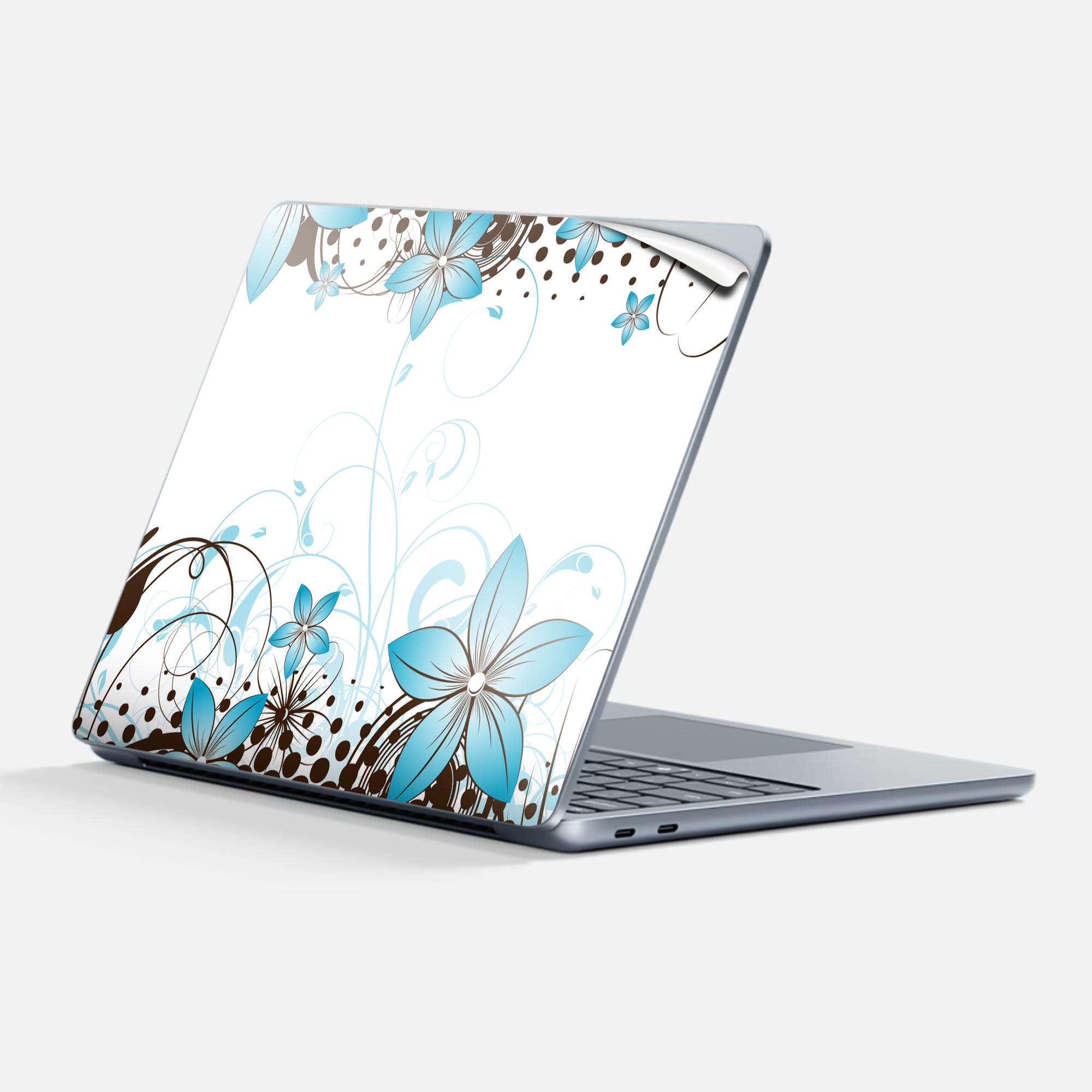 商品特徴・貼るだけでかんたん着せ替え、Surfac Laptop(第7世代) 13インチ 共通対応デザインスキンシール・高精細プリントで写真と遜色のない仕上がり！半光沢シートでしっとりツヤのある表現力・ちょっとしたすり傷からSurface本...