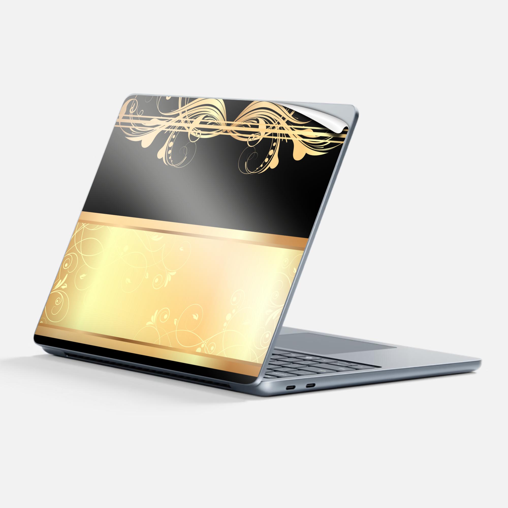 商品特徴・貼るだけでかんたん着せ替え、Surfac Laptop(第7世代) 13インチ 共通対応デザインスキンシール・高精細プリントで写真と遜色のない仕上がり！半光沢シートでしっとりツヤのある表現力・ちょっとしたすり傷からSurface本...