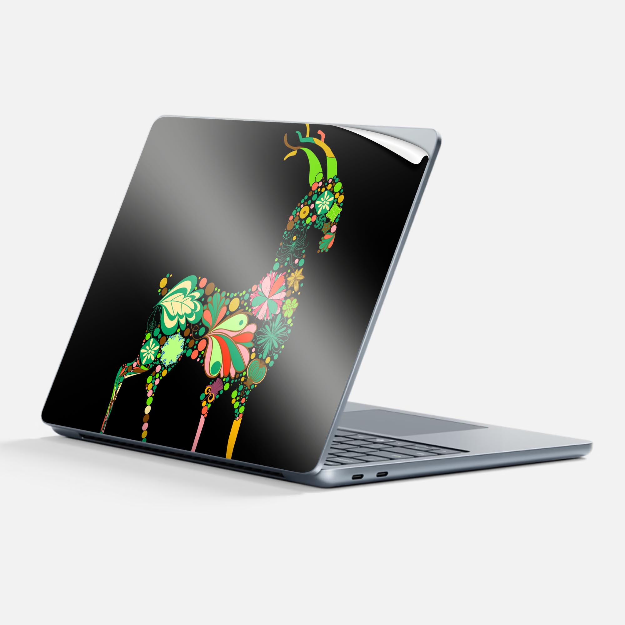 商品特徴・貼るだけでかんたん着せ替え、Surfac Laptop(第7世代) 13インチ 共通対応デザインスキンシール・高精細プリントで写真と遜色のない仕上がり！半光沢シートでしっとりツヤのある表現力・ちょっとしたすり傷からSurface本...
