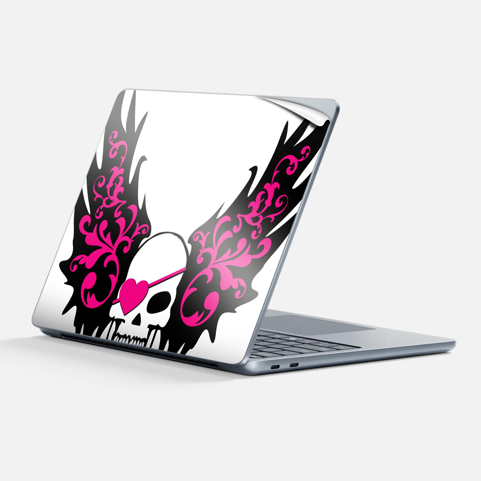 商品特徴・貼るだけでかんたん着せ替え、Surfac Laptop(第7世代) 13インチ 共通対応デザインスキンシール・高精細プリントで写真と遜色のない仕上がり！半光沢シートでしっとりツヤのある表現力・ちょっとしたすり傷からSurface本...