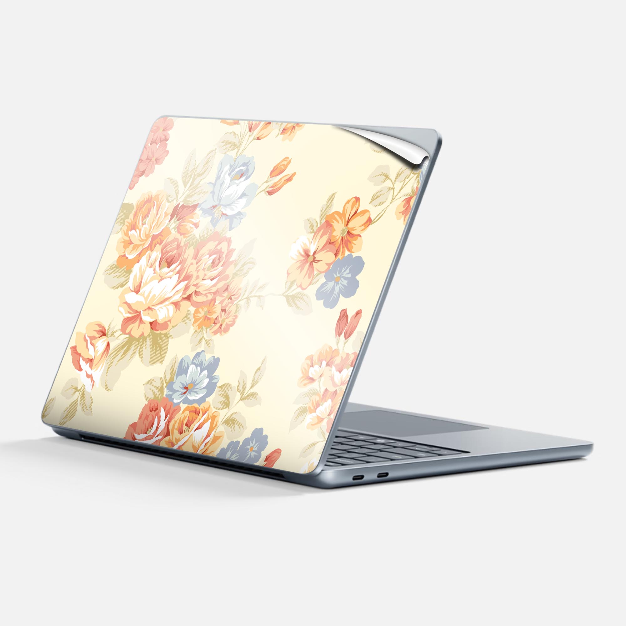 商品特徴・貼るだけでかんたん着せ替え、Surfac Laptop(第7世代) 13インチ 共通対応デザインスキンシール・高精細プリントで写真と遜色のない仕上がり！半光沢シートでしっとりツヤのある表現力・ちょっとしたすり傷からSurface本...