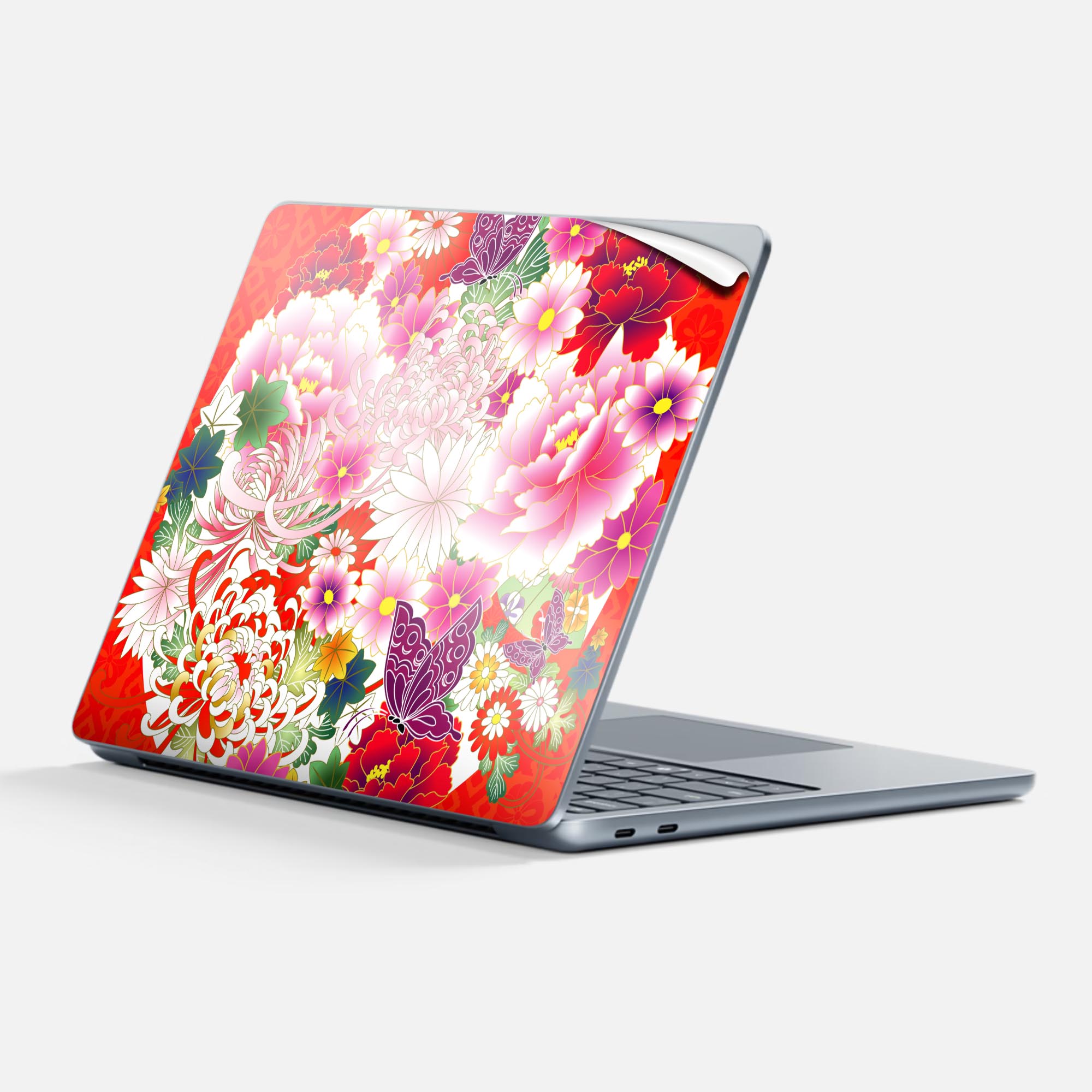 商品特徴・貼るだけでかんたん着せ替え、Surfac Laptop(第7世代) 13インチ 共通対応デザインスキンシール・高精細プリントで写真と遜色のない仕上がり！半光沢シートでしっとりツヤのある表現力・ちょっとしたすり傷からSurface本...