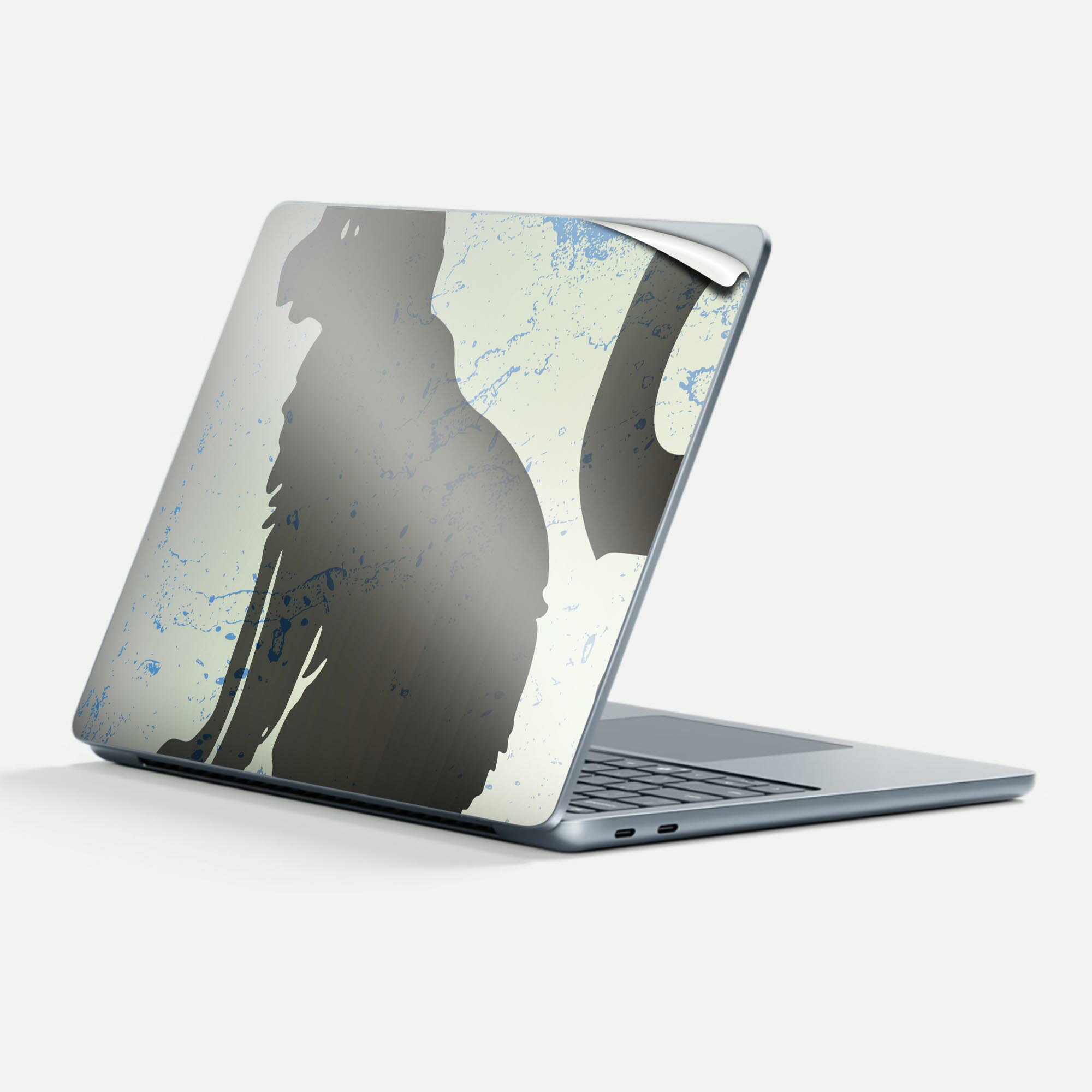商品特徴・貼るだけでかんたん着せ替え、Surfac Laptop(第7世代) 13インチ 共通対応デザインスキンシール・高精細プリントで写真と遜色のない仕上がり！半光沢シートでしっとりツヤのある表現力・ちょっとしたすり傷からSurface本...