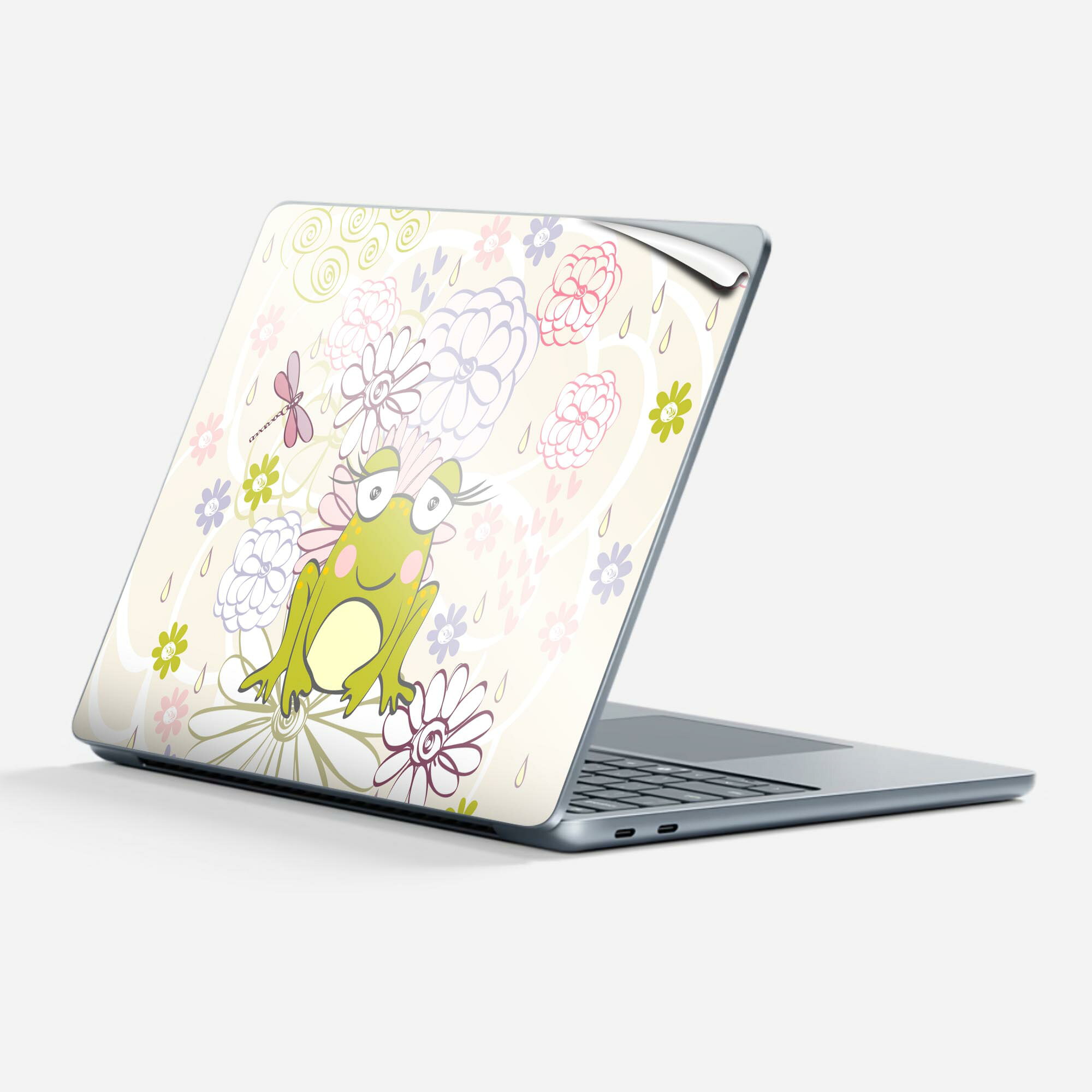 商品特徴・貼るだけでかんたん着せ替え、Surfac Laptop(第7世代) 13インチ 共通対応デザインスキンシール・高精細プリントで写真と遜色のない仕上がり！半光沢シートでしっとりツヤのある表現力・ちょっとしたすり傷からSurface本...
