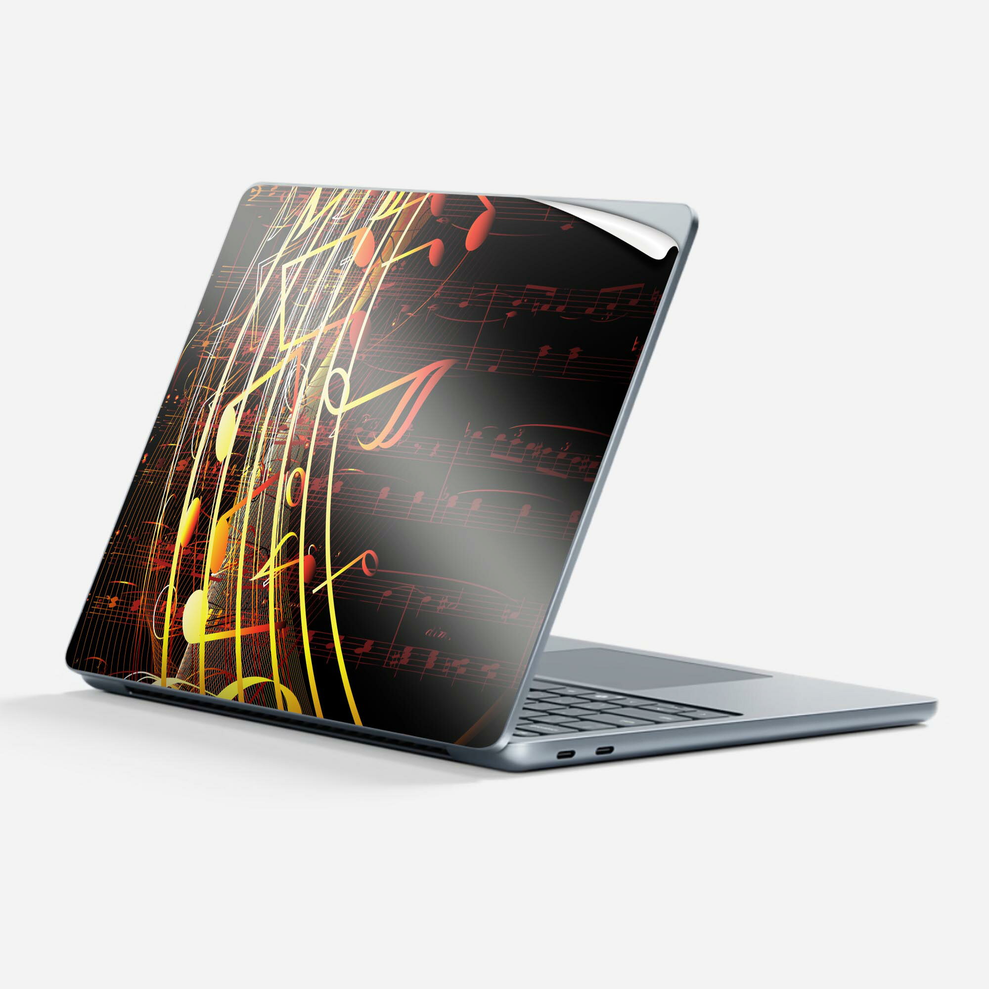 商品特徴・貼るだけでかんたん着せ替え、Surfac Laptop(第7世代) 13インチ 共通対応デザインスキンシール・高精細プリントで写真と遜色のない仕上がり！半光沢シートでしっとりツヤのある表現力・ちょっとしたすり傷からSurface本...