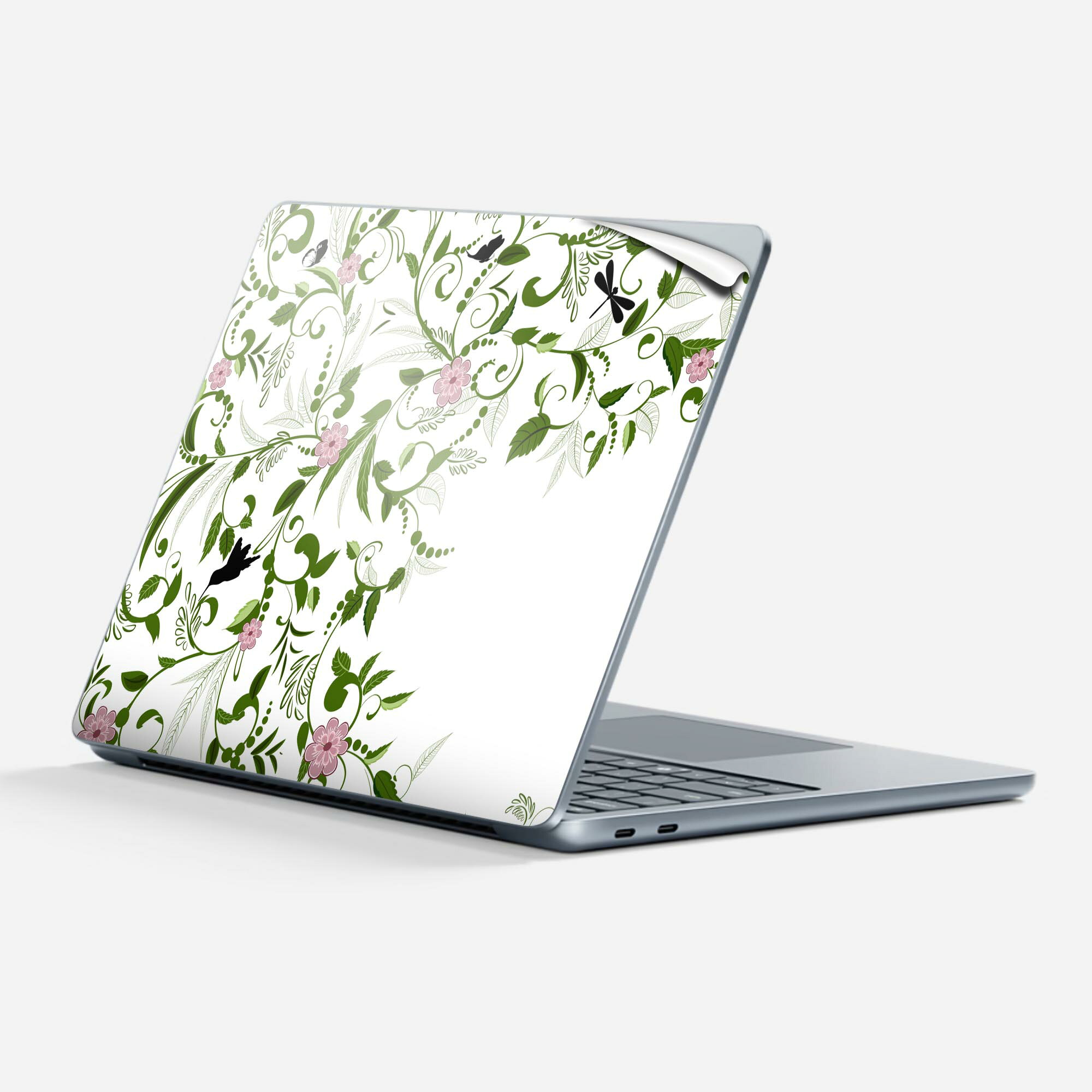 商品特徴・貼るだけでかんたん着せ替え、Surfac Laptop(第7世代) 13インチ 共通対応デザインスキンシール・高精細プリントで写真と遜色のない仕上がり！半光沢シートでしっとりツヤのある表現力・ちょっとしたすり傷からSurface本...
