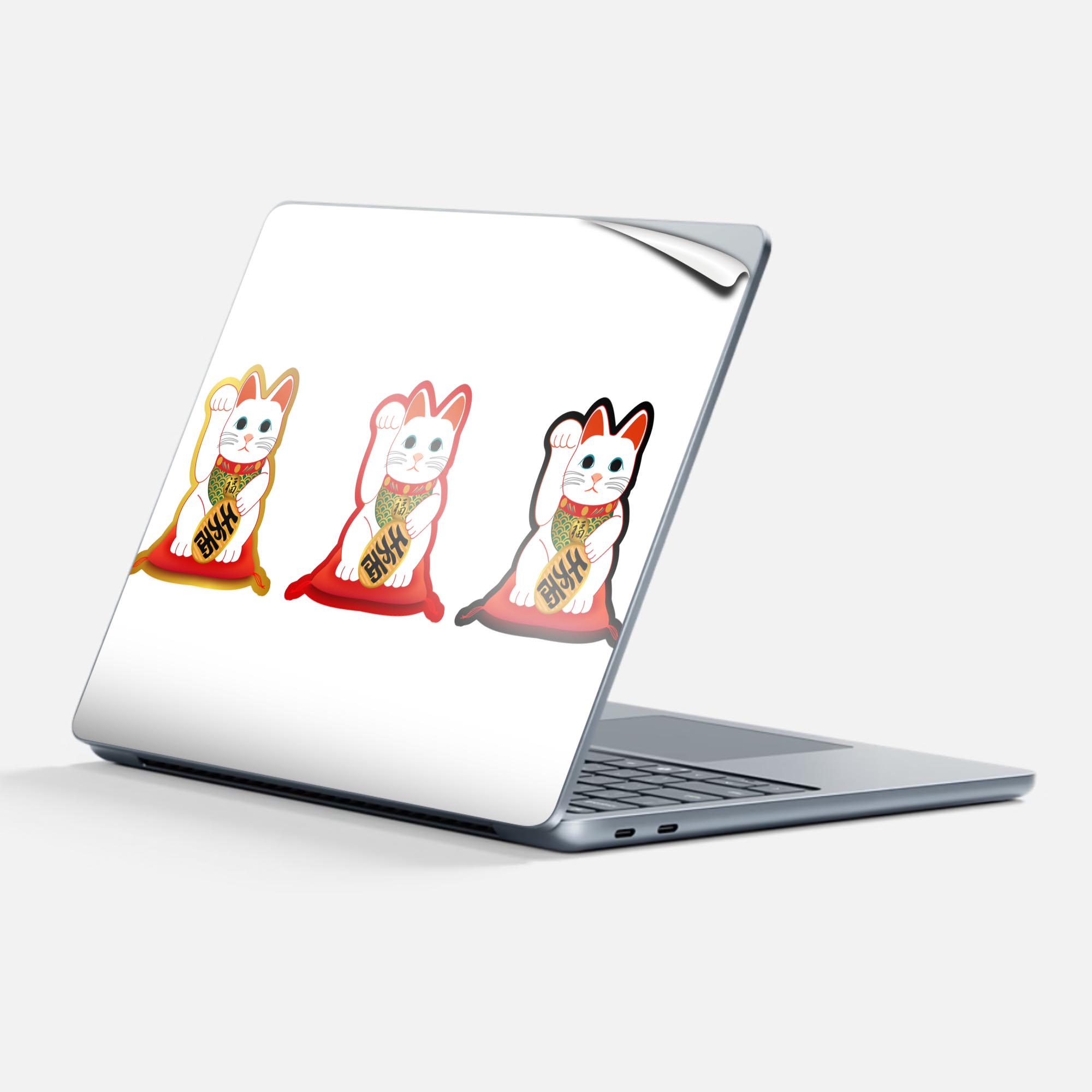 商品特徴・貼るだけでかんたん着せ替え、Surfac Laptop(第7世代) 13インチ 共通対応デザインスキンシール・高精細プリントで写真と遜色のない仕上がり！半光沢シートでしっとりツヤのある表現力・ちょっとしたすり傷からSurface本...