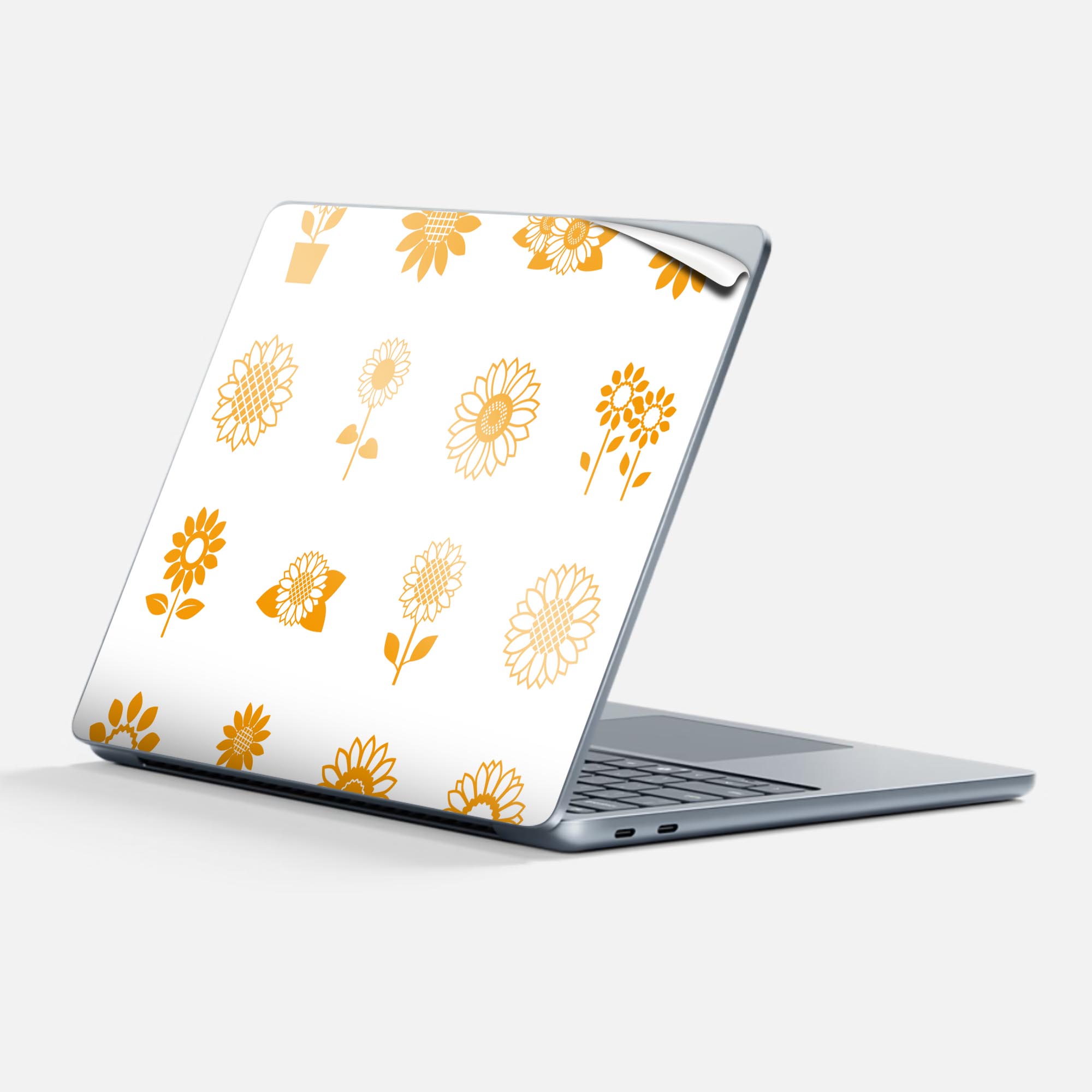 商品特徴・貼るだけでかんたん着せ替え、Surfac Laptop(第7世代) 13インチ 共通対応デザインスキンシール・高精細プリントで写真と遜色のない仕上がり！半光沢シートでしっとりツヤのある表現力・ちょっとしたすり傷からSurface本...