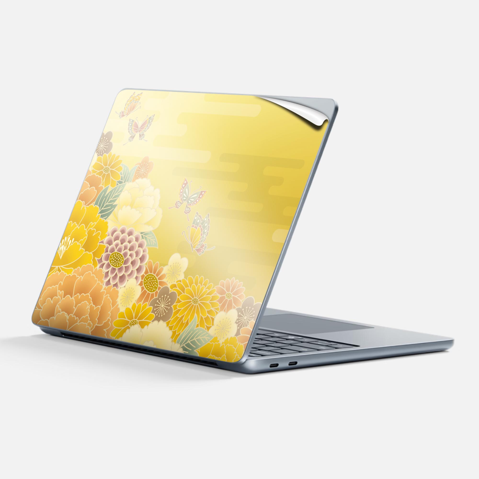 商品特徴・貼るだけでかんたん着せ替え、Surfac Laptop(第7世代) 13インチ 共通対応デザインスキンシール・高精細プリントで写真と遜色のない仕上がり！半光沢シートでしっとりツヤのある表現力・ちょっとしたすり傷からSurface本...
