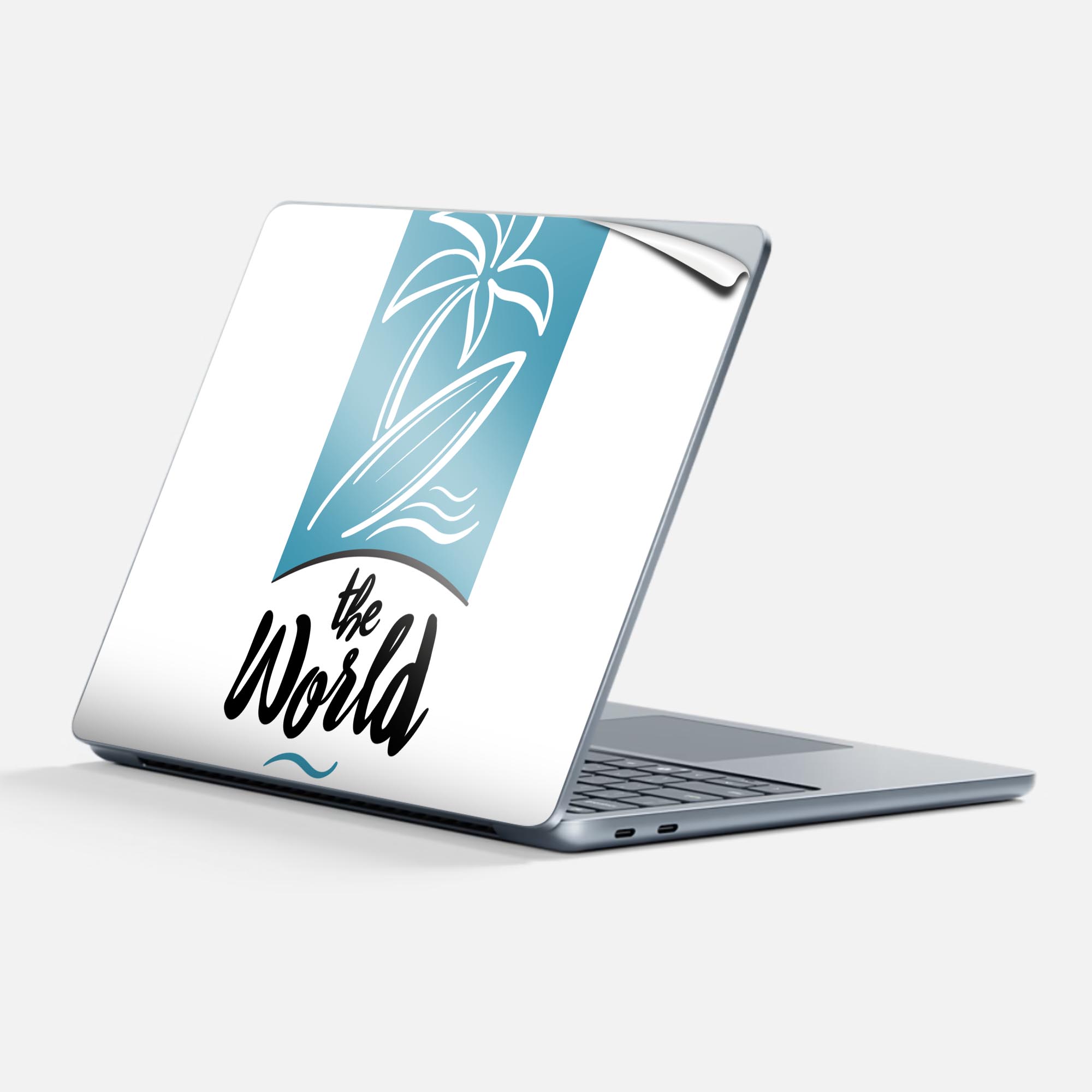 商品特徴・貼るだけでかんたん着せ替え、Surfac Laptop(第7世代) 13インチ 共通対応デザインスキンシール・高精細プリントで写真と遜色のない仕上がり！半光沢シートでしっとりツヤのある表現力・ちょっとしたすり傷からSurface本...
