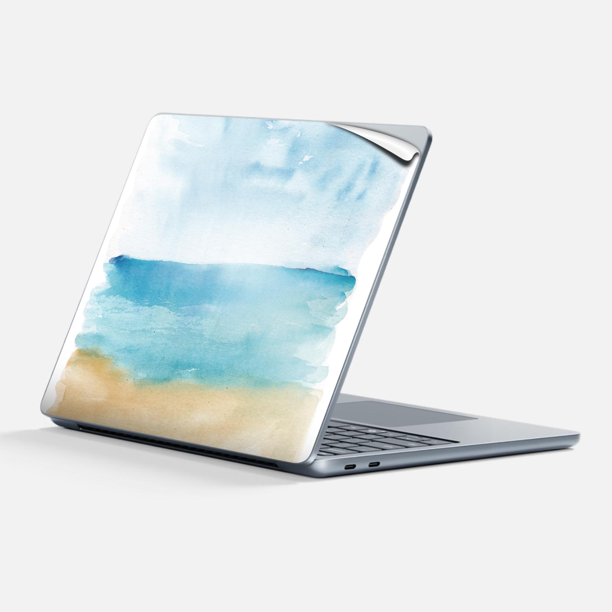 商品特徴・貼るだけでかんたん着せ替え、Surfac Laptop(第7世代) 13インチ 共通対応デザインスキンシール・高精細プリントで写真と遜色のない仕上がり！半光沢シートでしっとりツヤのある表現力・ちょっとしたすり傷からSurface本...