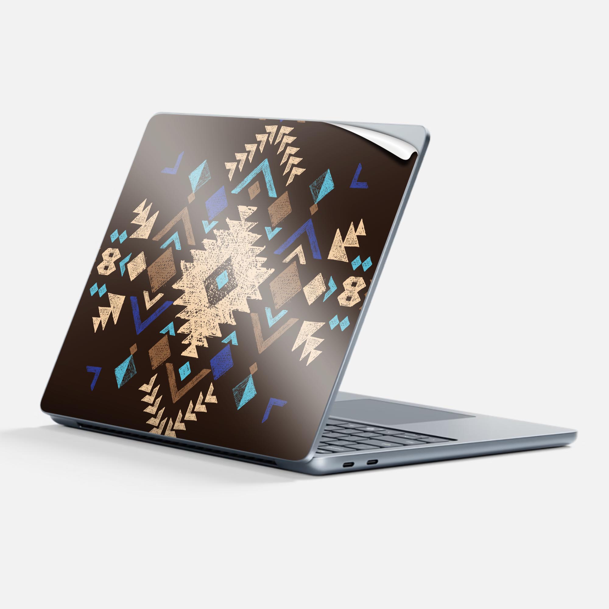 商品特徴・貼るだけでかんたん着せ替え、Surfac Laptop(第7世代) 13インチ 共通対応デザインスキンシール・高精細プリントで写真と遜色のない仕上がり！半光沢シートでしっとりツヤのある表現力・ちょっとしたすり傷からSurface本...