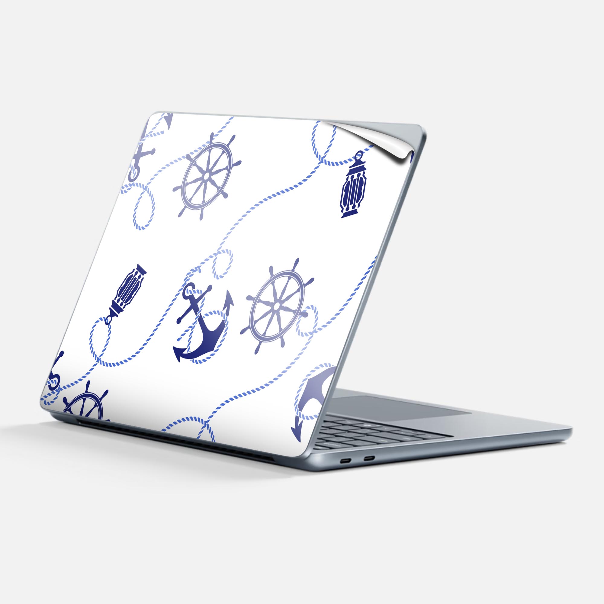 商品特徴・貼るだけでかんたん着せ替え、Surfac Laptop(第7世代) 13インチ 共通対応デザインスキンシール・高精細プリントで写真と遜色のない仕上がり！半光沢シートでしっとりツヤのある表現力・ちょっとしたすり傷からSurface本...