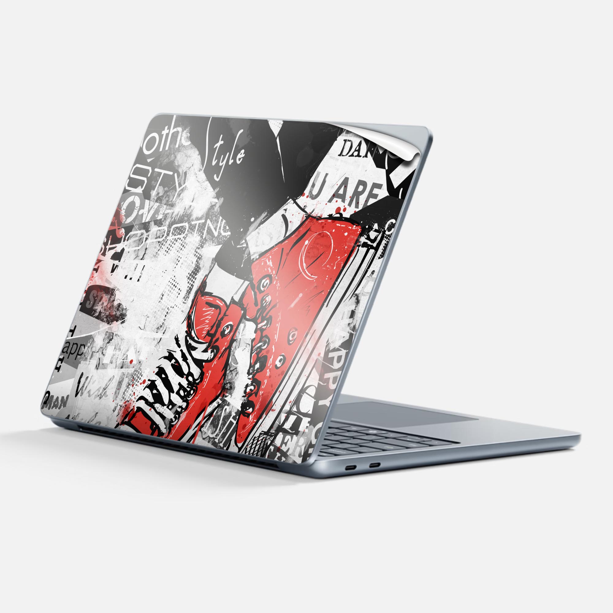 商品特徴・貼るだけでかんたん着せ替え、Surfac Laptop(第7世代) 13インチ 共通対応デザインスキンシール・高精細プリントで写真と遜色のない仕上がり！半光沢シートでしっとりツヤのある表現力・ちょっとしたすり傷からSurface本...