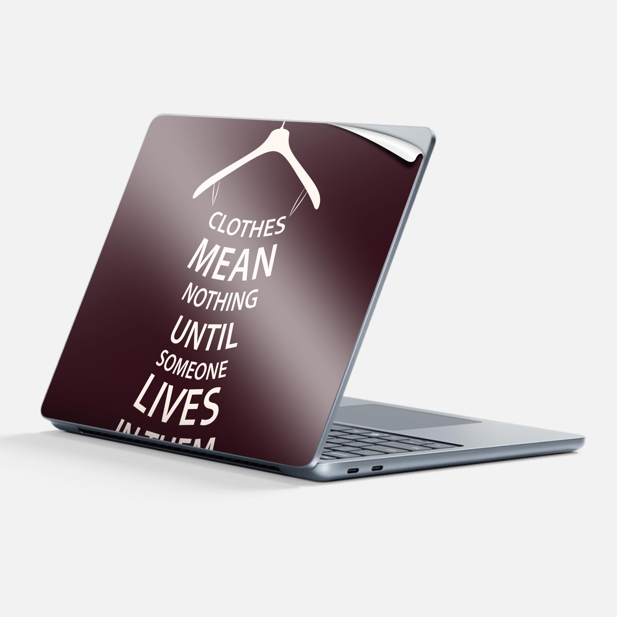 商品特徴・貼るだけでかんたん着せ替え、Surfac Laptop(第7世代) 13インチ 共通対応デザインスキンシール・高精細プリントで写真と遜色のない仕上がり！半光沢シートでしっとりツヤのある表現力・ちょっとしたすり傷からSurface本...