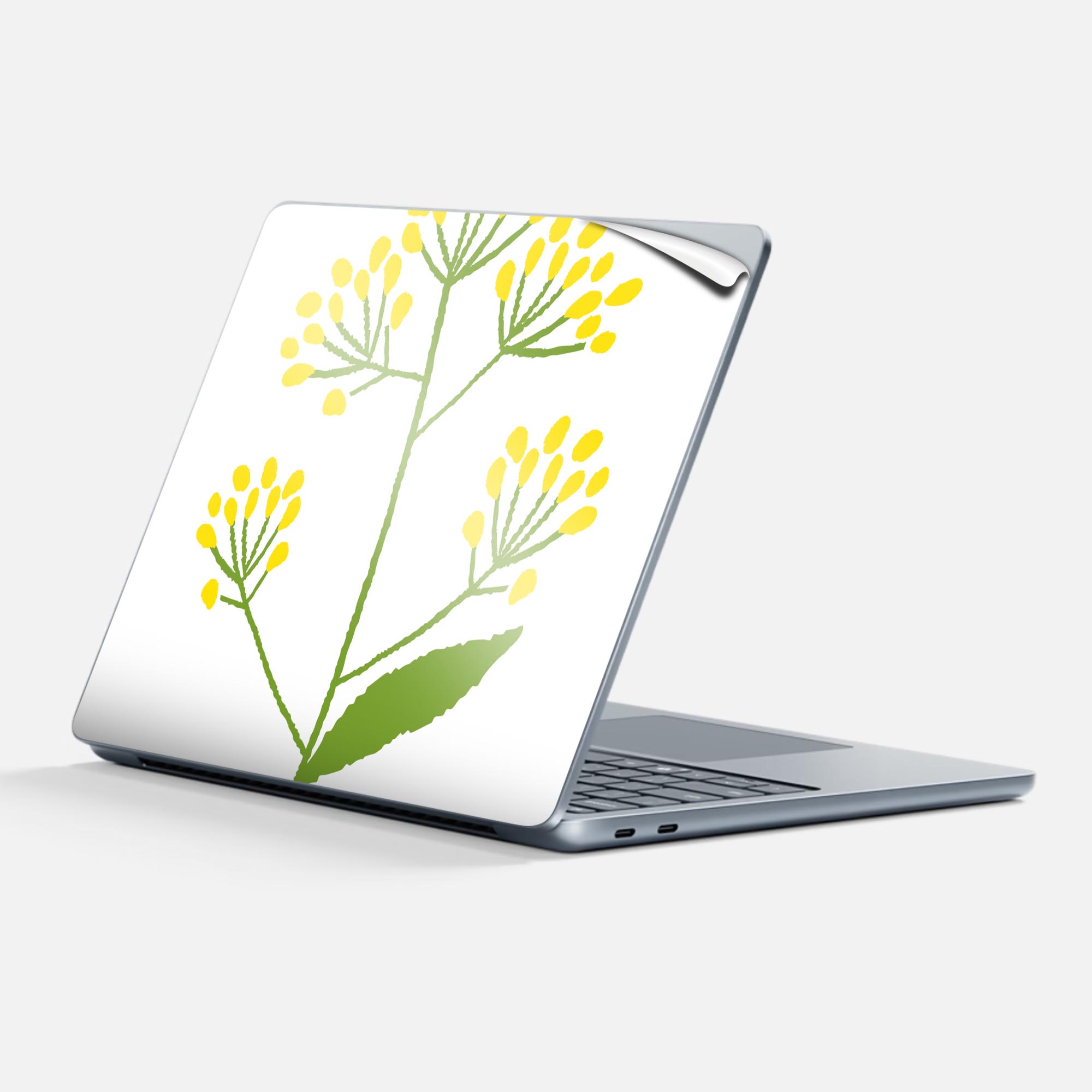 商品特徴・貼るだけでかんたん着せ替え、Surfac Laptop(第7世代) 13インチ 共通対応デザインスキンシール・高精細プリントで写真と遜色のない仕上がり！半光沢シートでしっとりツヤのある表現力・ちょっとしたすり傷からSurface本...