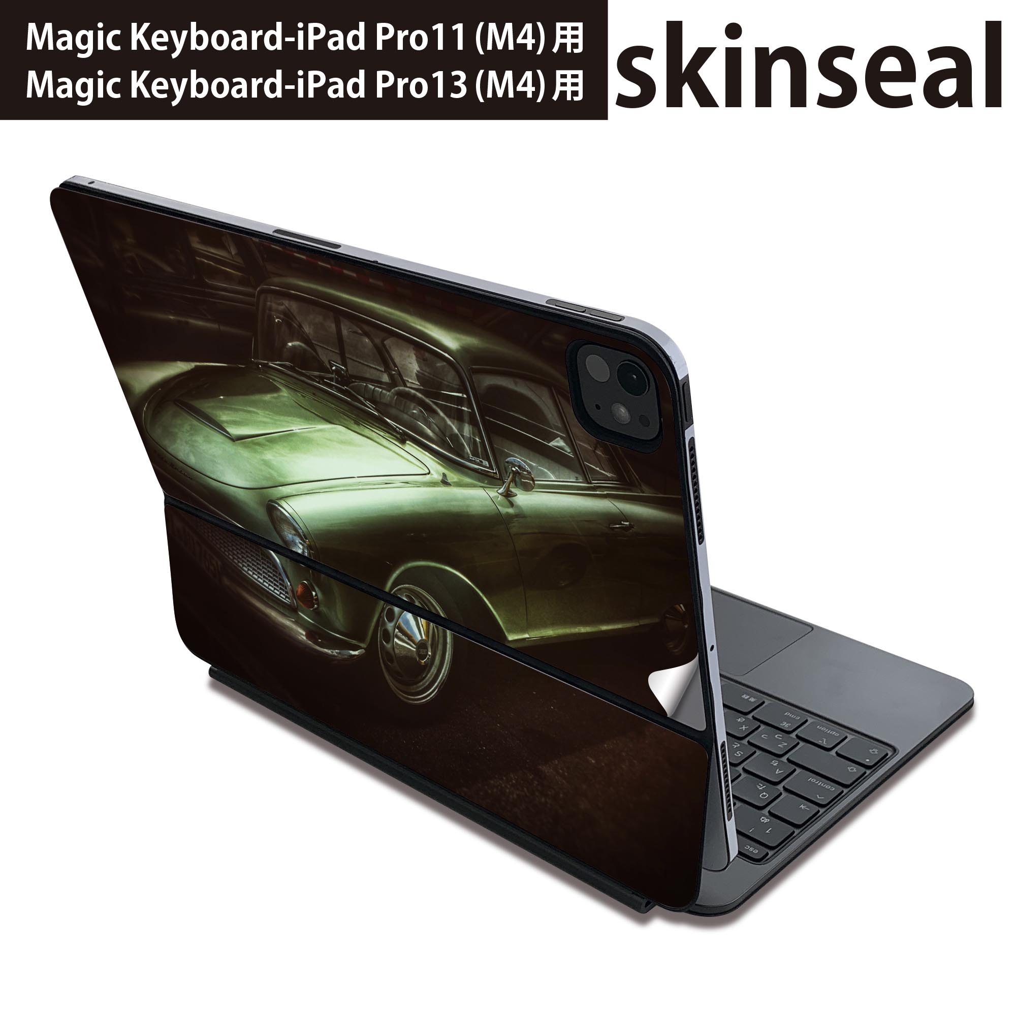 商品特徴・貼るだけでおしゃれに簡単着せ替え、Magic Keyboard 全面デザインスキンシール！・高精細プリントで写真と遜色がない仕上がり！・ちょっとしたすり傷から端末を保護！・「裸で持つ派」の人にはもちろん、お手持ちのクリアケース付け...