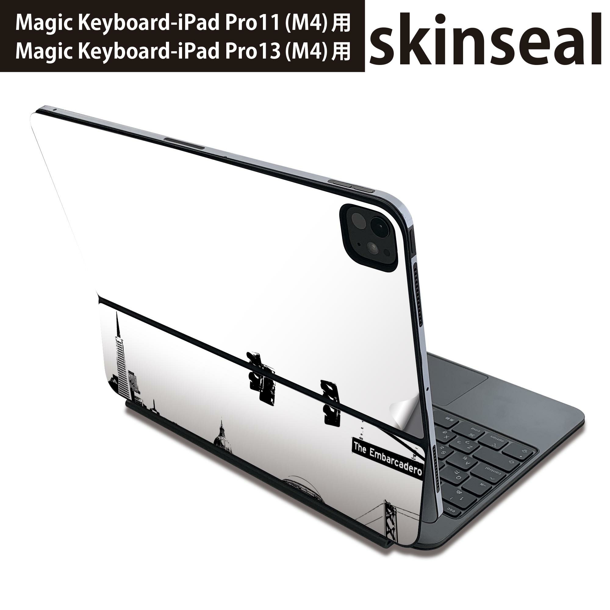 商品特徴・貼るだけでおしゃれに簡単着せ替え、Magic Keyboard 全面デザインスキンシール！・高精細プリントで写真と遜色がない仕上がり！・ちょっとしたすり傷から端末を保護！・「裸で持つ派」の人にはもちろん、お手持ちのクリアケース付け...