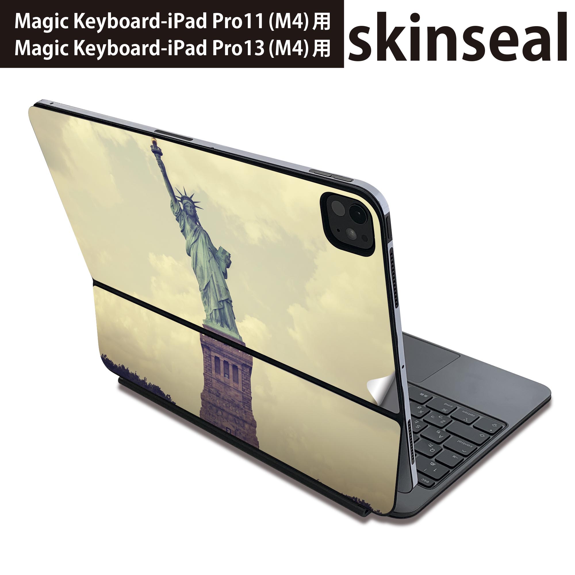 商品特徴・貼るだけでおしゃれに簡単着せ替え、Magic Keyboard 全面デザインスキンシール！・高精細プリントで写真と遜色がない仕上がり！・ちょっとしたすり傷から端末を保護！・「裸で持つ派」の人にはもちろん、お手持ちのクリアケース付け...