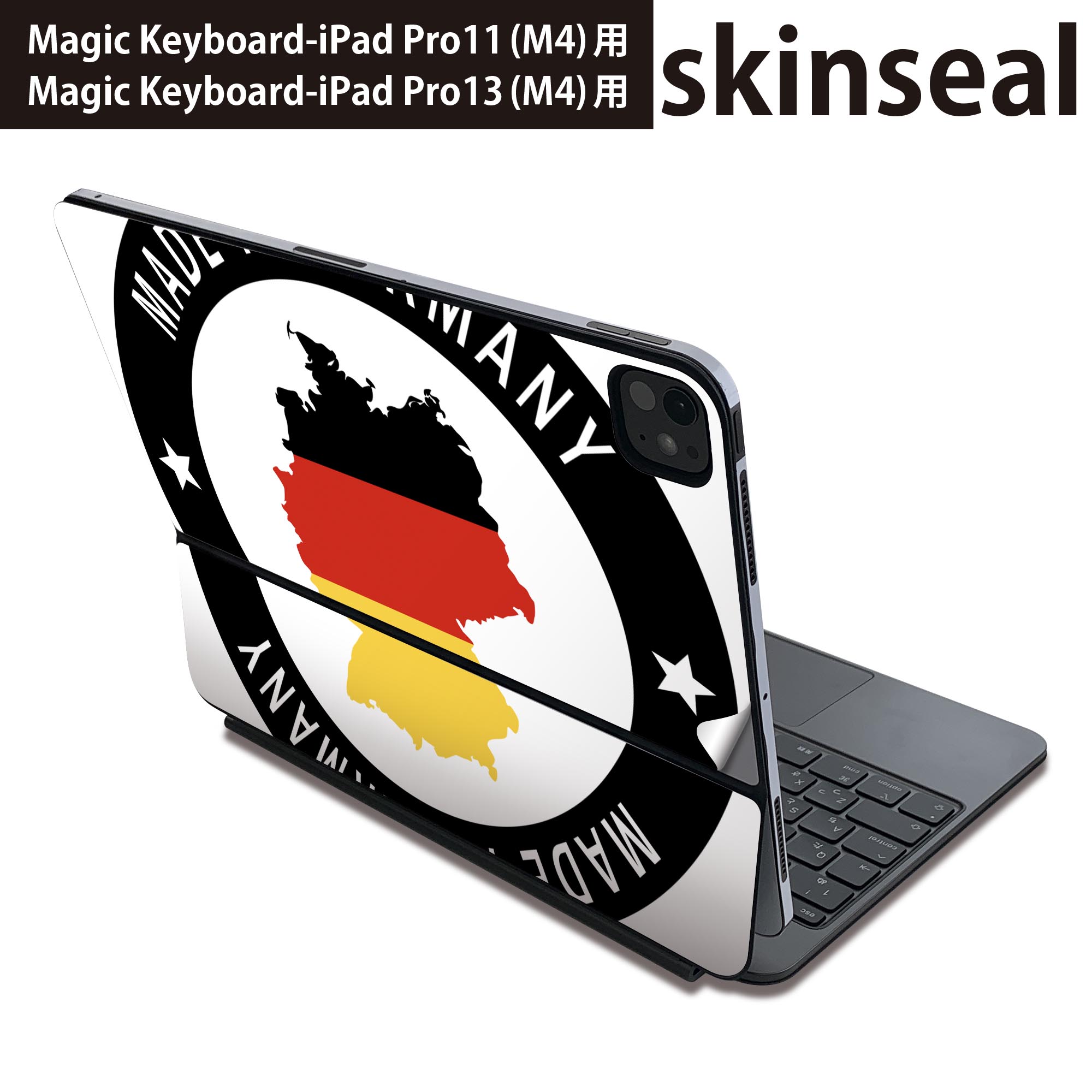 商品特徴・貼るだけでおしゃれに簡単着せ替え、Magic Keyboard 全面デザインスキンシール！・高精細プリントで写真と遜色がない仕上がり！・ちょっとしたすり傷から端末を保護！・「裸で持つ派」の人にはもちろん、お手持ちのクリアケース付け...