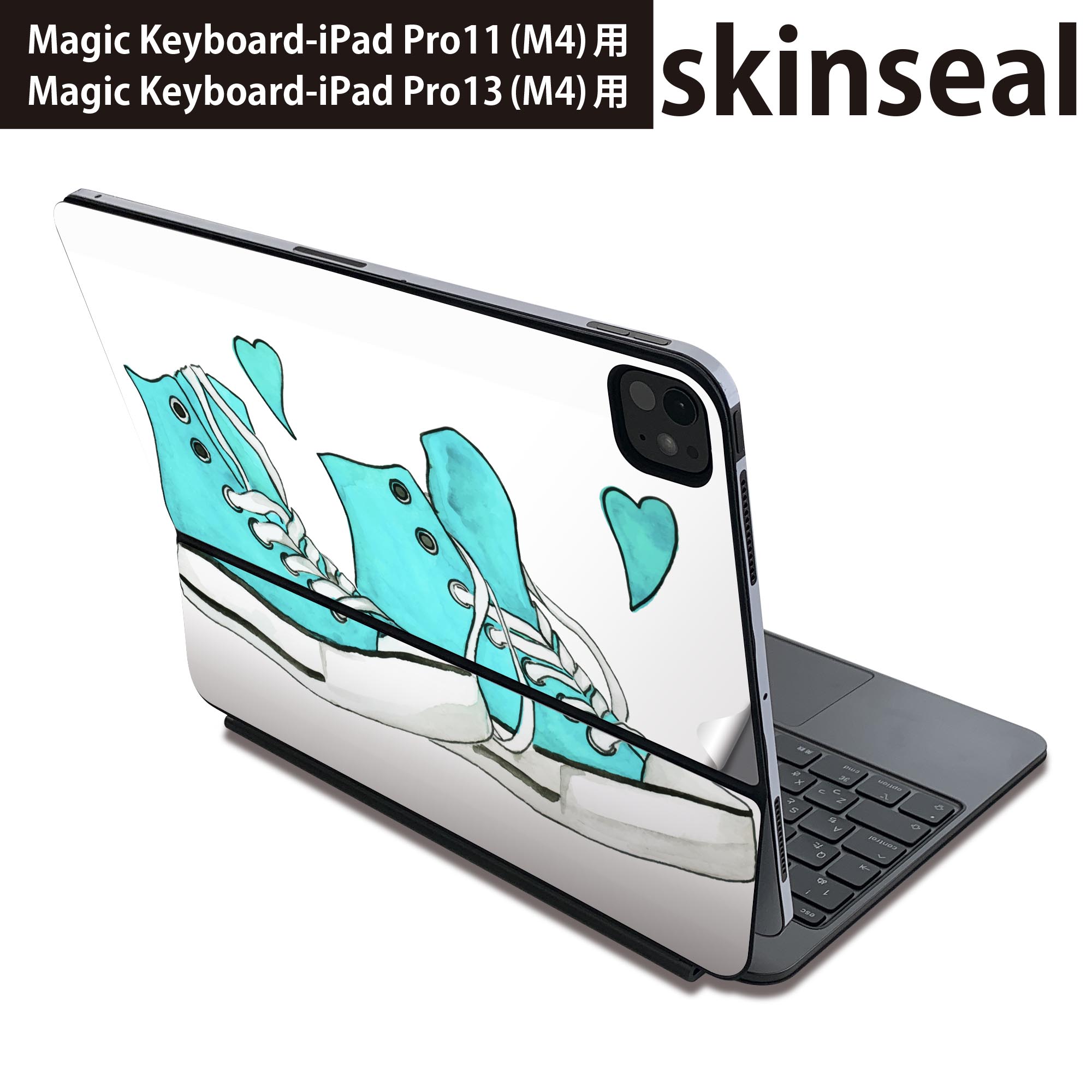 商品特徴・貼るだけでおしゃれに簡単着せ替え、Magic Keyboard 全面デザインスキンシール！・高精細プリントで写真と遜色がない仕上がり！・ちょっとしたすり傷から端末を保護！・「裸で持つ派」の人にはもちろん、お手持ちのクリアケース付け...