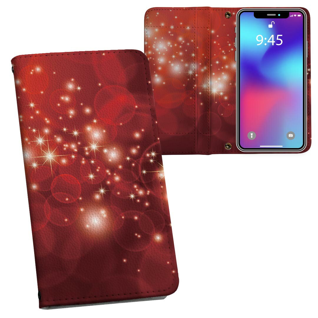 商品特徴・シームレスな両面フルデザイン、開いた時も内側のデザインが楽しめます・素材には高品質の人工革を貼った、しっかり厚みのあるタイプ・内側にはスマホを装着するケースが付属・機種専用のカメラホール仕様でケースを装着したままの撮影が可能・ワン...