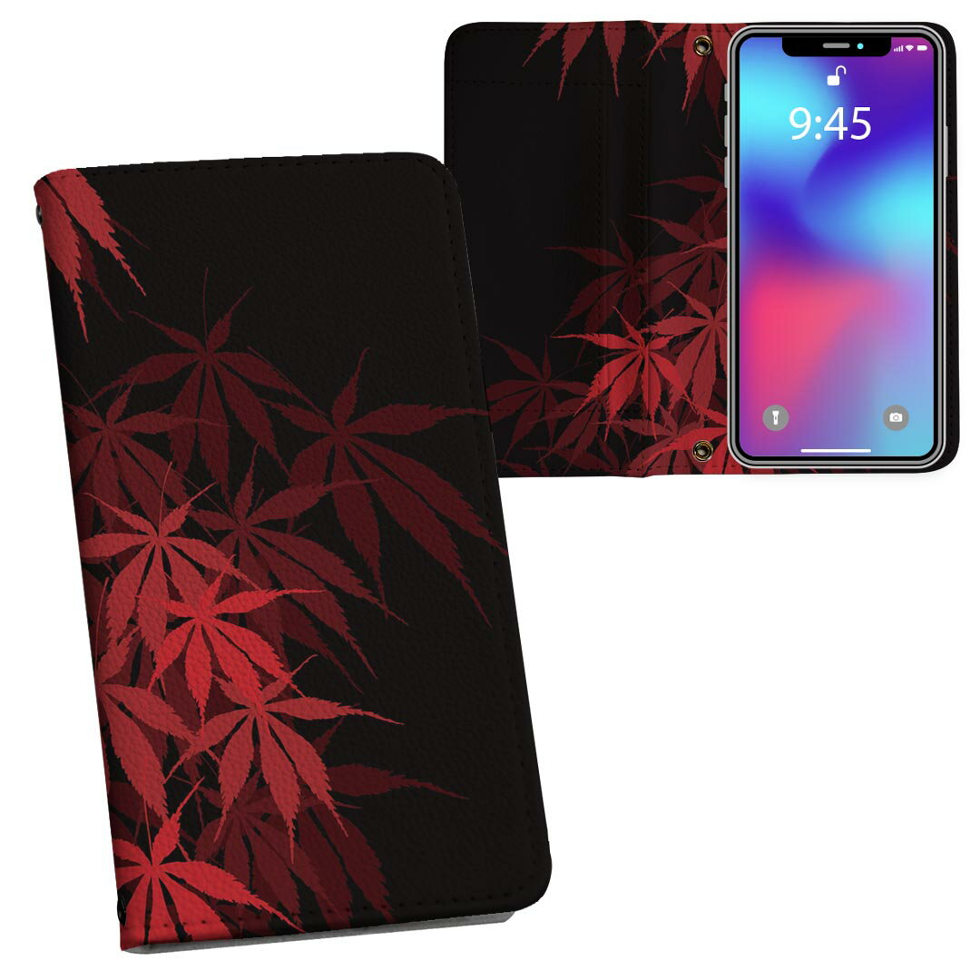 商品特徴・シームレスな両面フルデザイン、開いた時も内側のデザインが楽しめます・素材には高品質の人工革を貼った、しっかり厚みのあるタイプ・内側にはスマホを装着するケースが付属・機種専用のカメラホール仕様でケースを装着したままの撮影が可能・ワン...