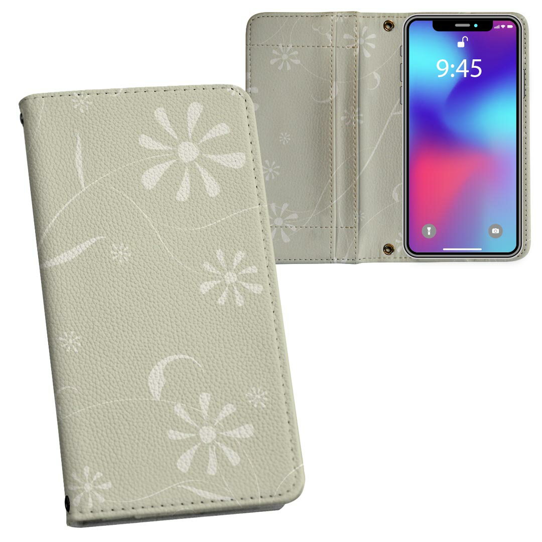 商品特徴・シームレスな両面フルデザイン、開いた時も内側のデザインが楽しめます・素材には高品質の人工革を貼った、しっかり厚みのあるタイプ・内側にはスマホを装着するケースが付属・機種専用のカメラホール仕様でケースを装着したままの撮影が可能・ワン...