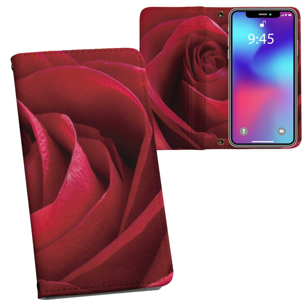 商品特徴・シームレスな両面フルデザイン、開いた時も内側のデザインが楽しめます・素材には高品質の人工革を貼った、しっかり厚みのあるタイプ・内側にはスマホを装着するケースが付属・機種専用のカメラホール仕様でケースを装着したままの撮影が可能・ワン...