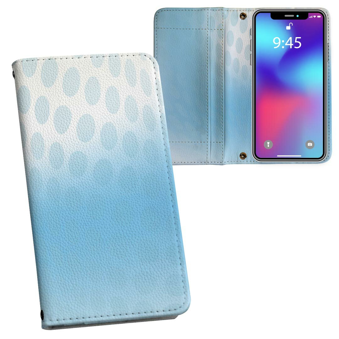 商品特徴・シームレスな両面フルデザイン、開いた時も内側のデザインが楽しめます・素材には高品質の人工革を貼った、しっかり厚みのあるタイプ・内側にはスマホを装着するケースが付属・機種専用のカメラホール仕様でケースを装着したままの撮影が可能・ワン...