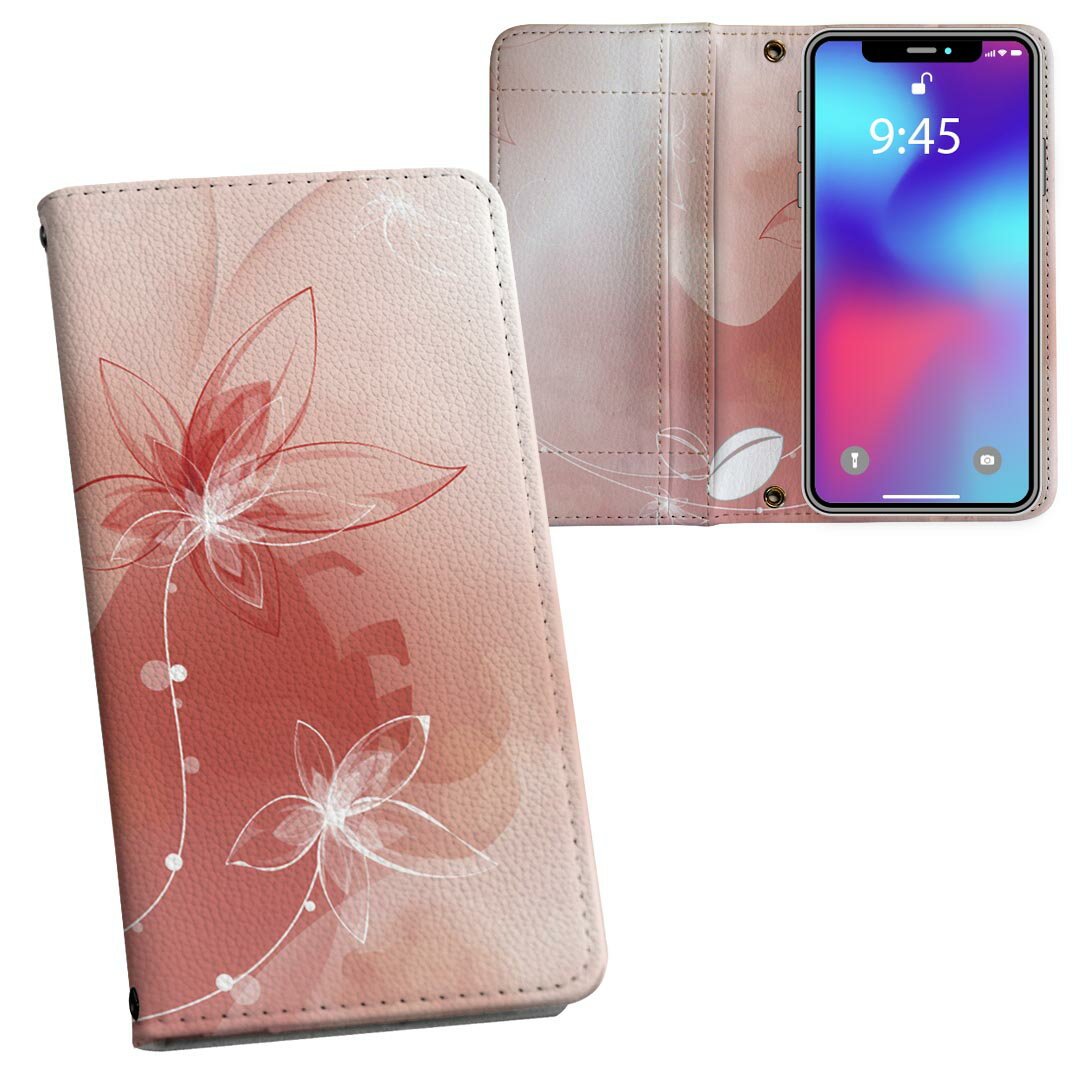 商品特徴・シームレスな両面フルデザイン、開いた時も内側のデザインが楽しめます・素材には高品質の人工革を貼った、しっかり厚みのあるタイプ・内側にはスマホを装着するケースが付属・機種専用のカメラホール仕様でケースを装着したままの撮影が可能・ワン...