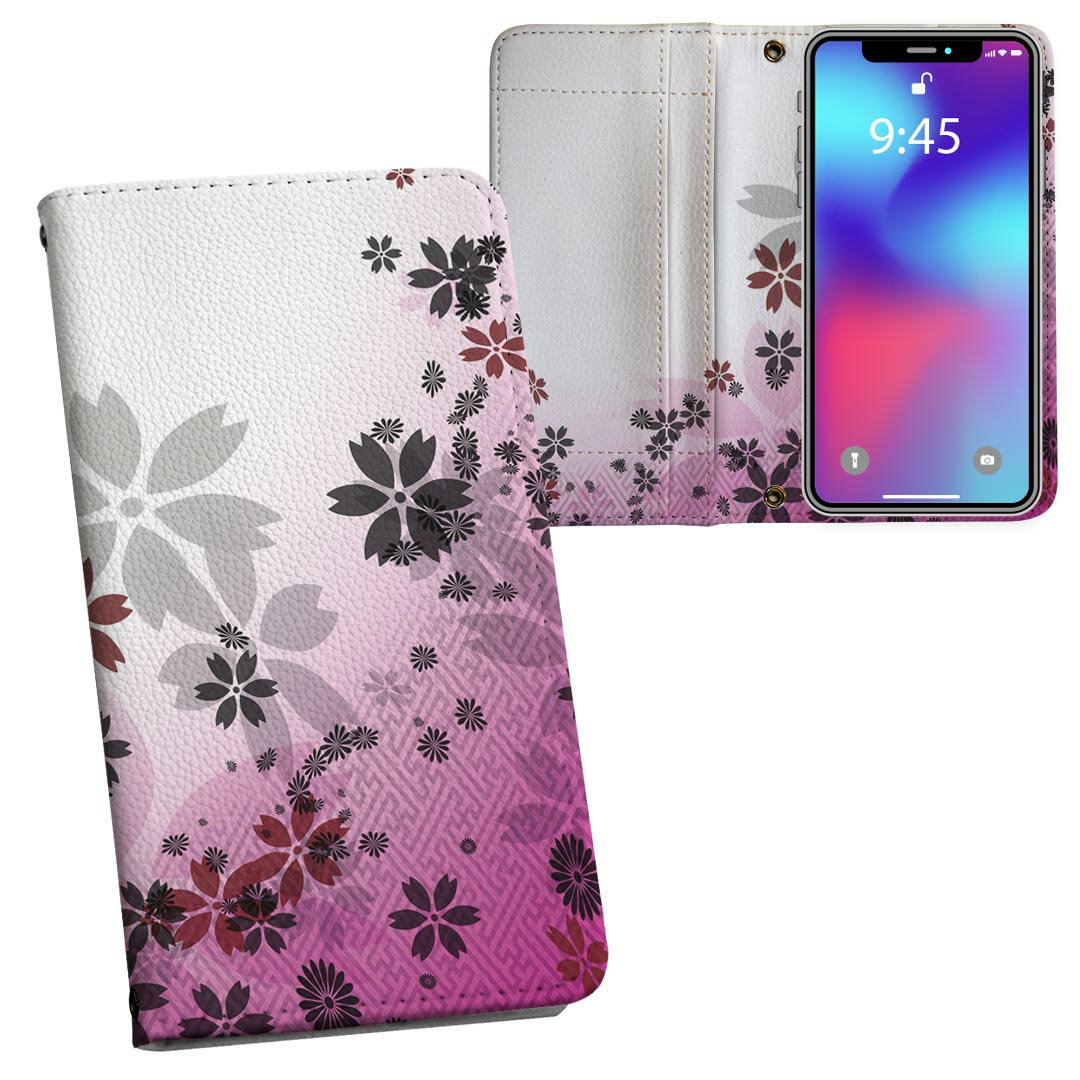 商品特徴・シームレスな両面フルデザイン、開いた時も内側のデザインが楽しめます・素材には高品質の人工革を貼った、しっかり厚みのあるタイプ・内側にはスマホを装着するケースが付属・機種専用のカメラホール仕様でケースを装着したままの撮影が可能・ワン...