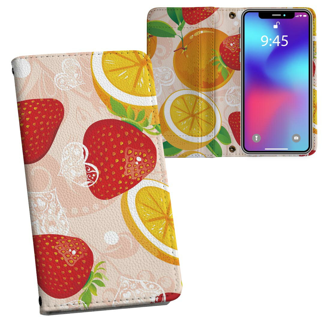 商品特徴・シームレスな両面フルデザイン、開いた時も内側のデザインが楽しめます・素材には高品質の人工革を貼った、しっかり厚みのあるタイプ・内側にはスマホを装着するケースが付属・機種専用のカメラホール仕様でケースを装着したままの撮影が可能・ワン...