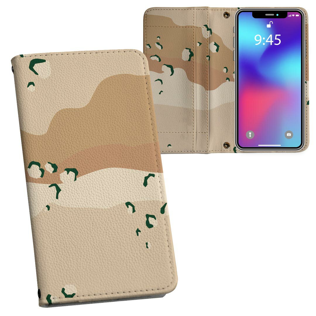 商品特徴・シームレスな両面フルデザイン、開いた時も内側のデザインが楽しめます・素材には高品質の人工革を貼った、しっかり厚みのあるタイプ・内側にはスマホを装着するケースが付属・機種専用のカメラホール仕様でケースを装着したままの撮影が可能・ワン...