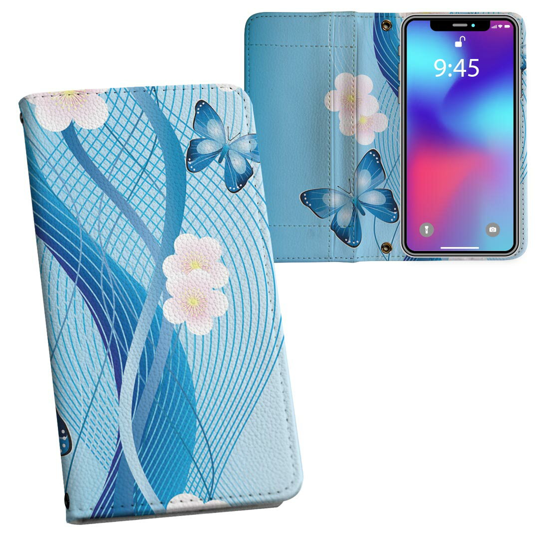 商品特徴・シームレスな両面フルデザイン、開いた時も内側のデザインが楽しめます・素材には高品質の人工革を貼った、しっかり厚みのあるタイプ・内側にはスマホを装着するケースが付属・機種専用のカメラホール仕様でケースを装着したままの撮影が可能・ワン...